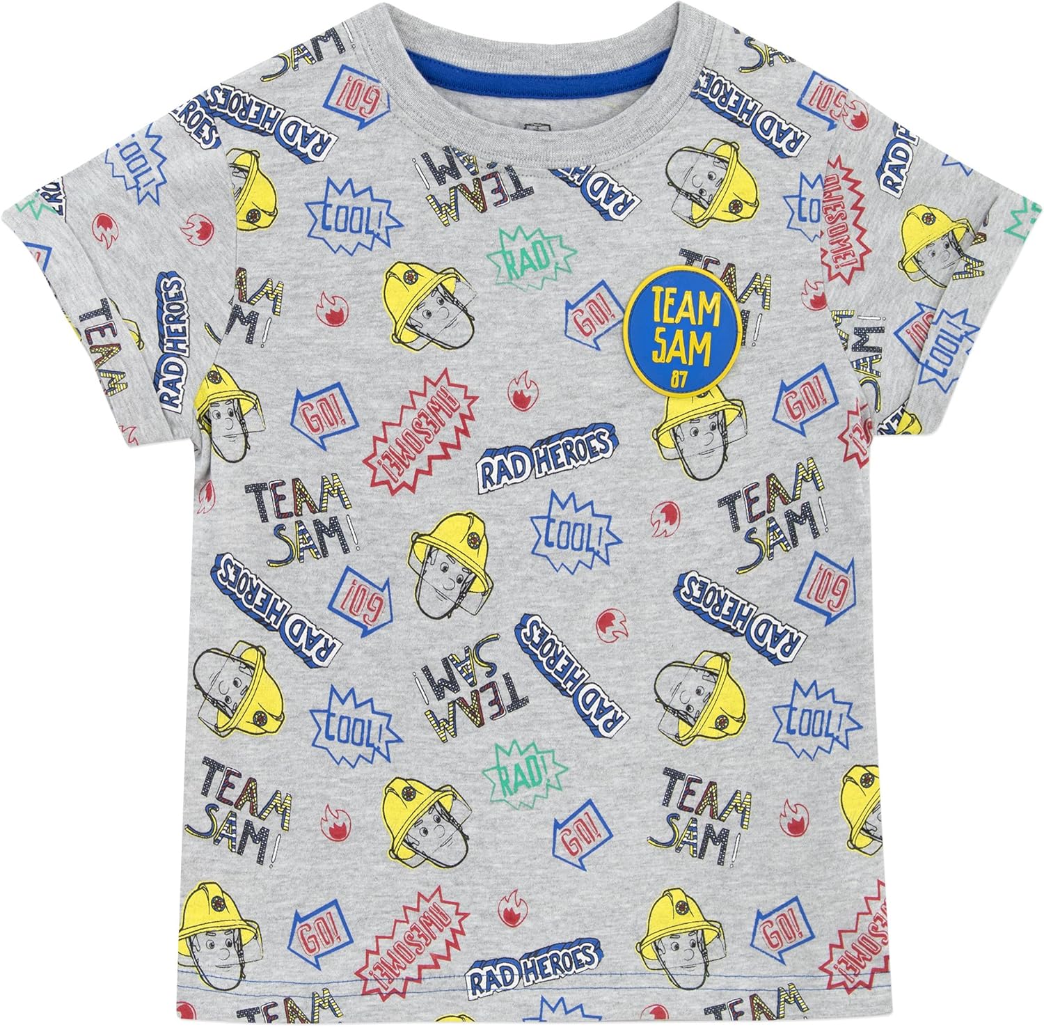 Amazon.com: Fireman Sam Boys' Fireman Sam T-shirt Size 3T: Clothing ...