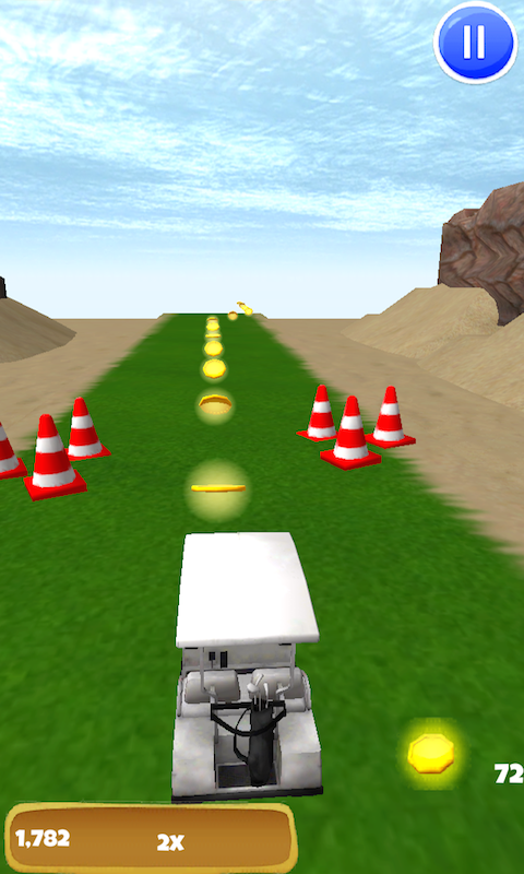 A Golf Cart Racer: Crazy Golfer Caddie Race 3D - App on Amazon Appstore