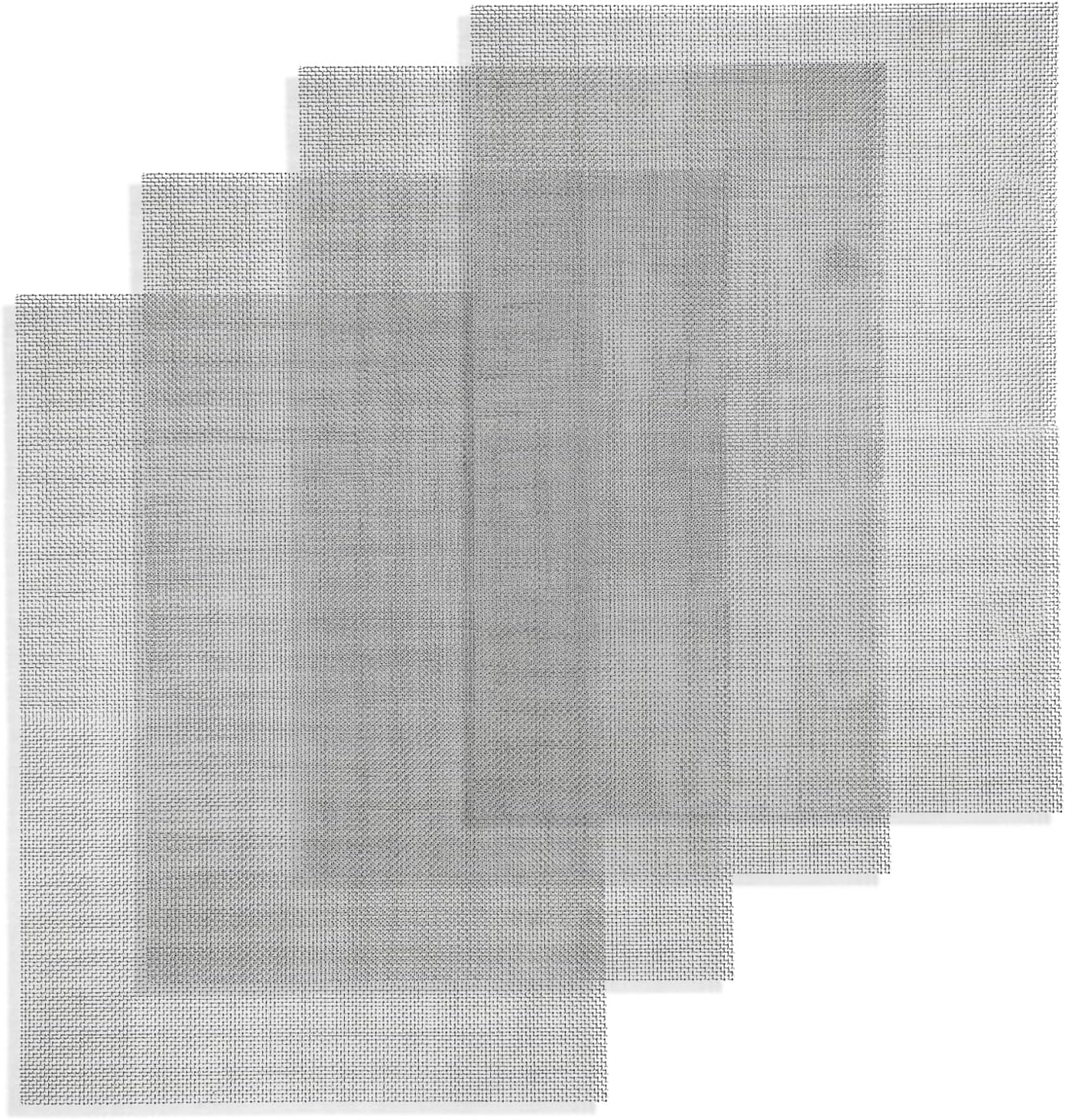 Stainless Steel Woven Wire Mesh Panels - 4pcs, 15x21 cm in Nepal at NPR ...