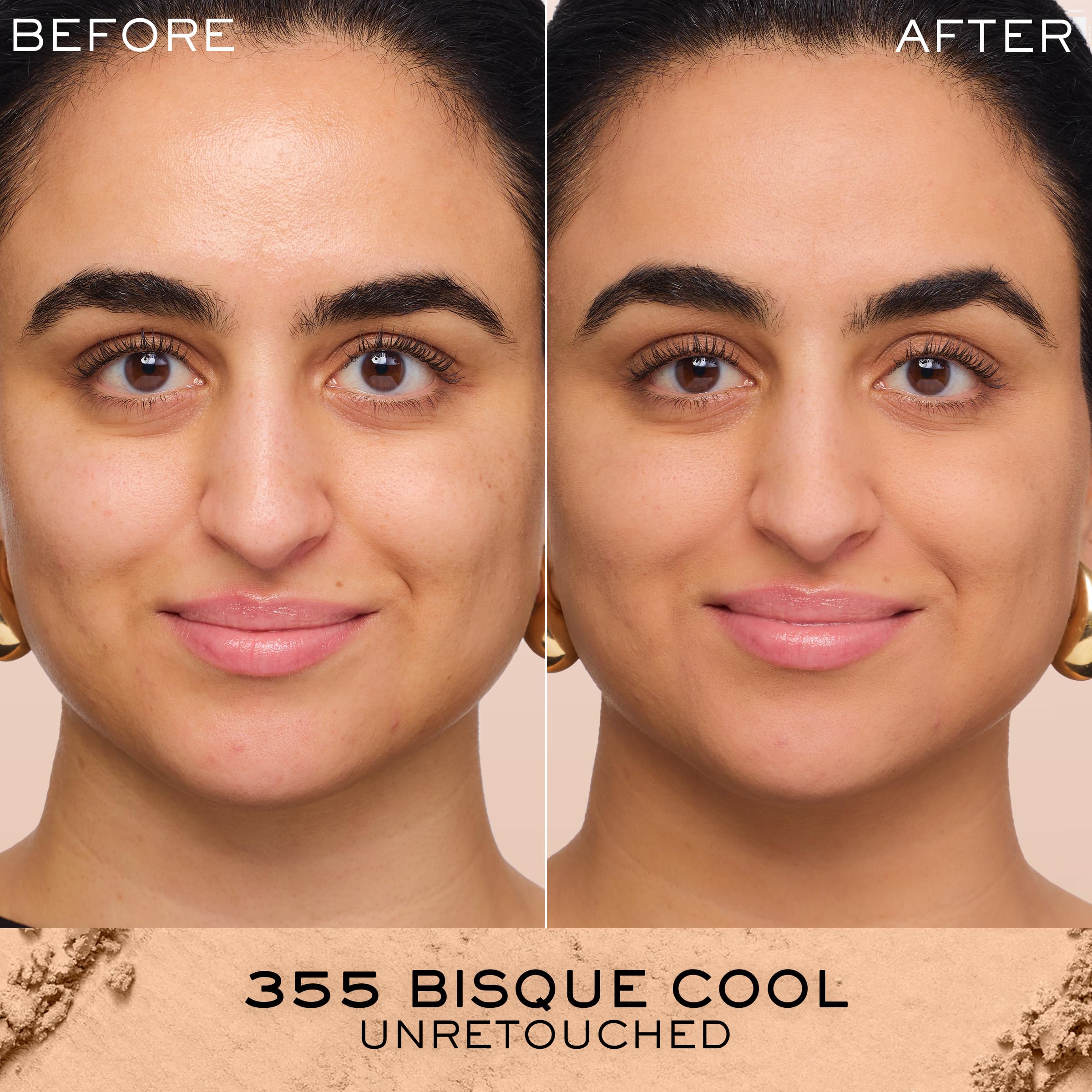 Snapklik.com : Lancome Dual Finish Powder Foundation - Natural Finish
