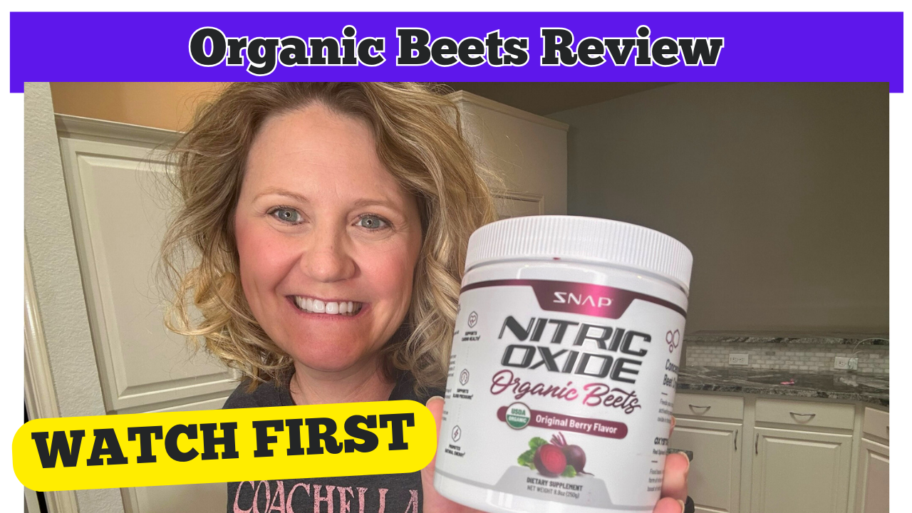 Watch Snap Nitric Oxide Beet Supplement Review on Amazon Live