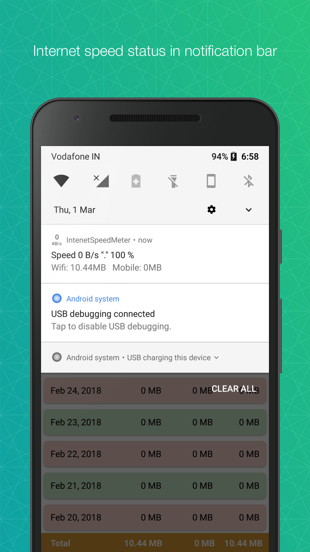Internet Speed Meter - App on Amazon Appstore