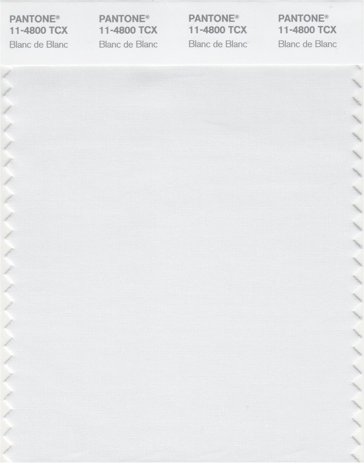 PANTONE SMART 11-4800X Color Swatch Card, Blanc de Blanc - House Paint ...