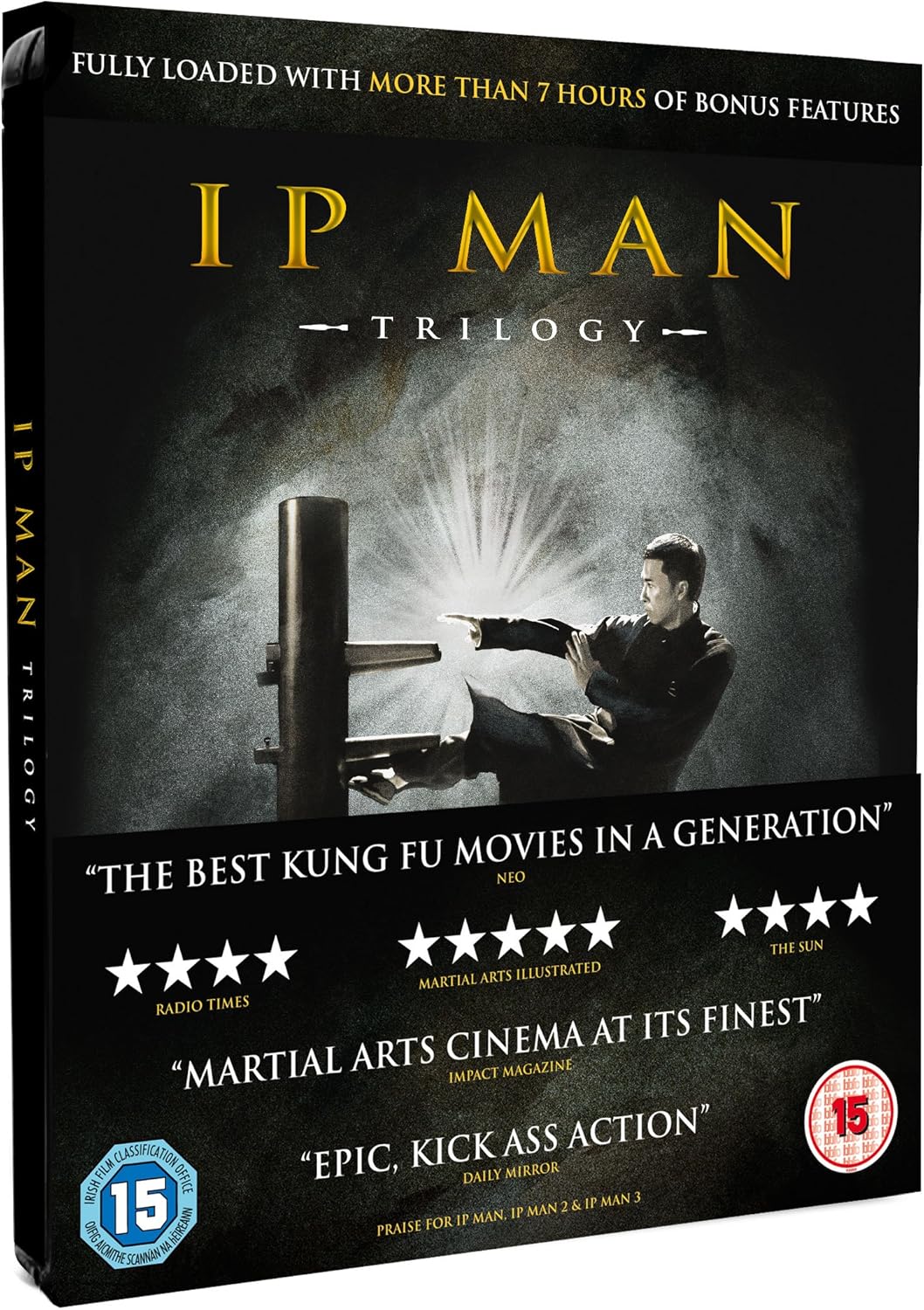 IP Man Trilogy: Limited Edition Steelbook Boxset [Blu-Ray] [Region-Free ...