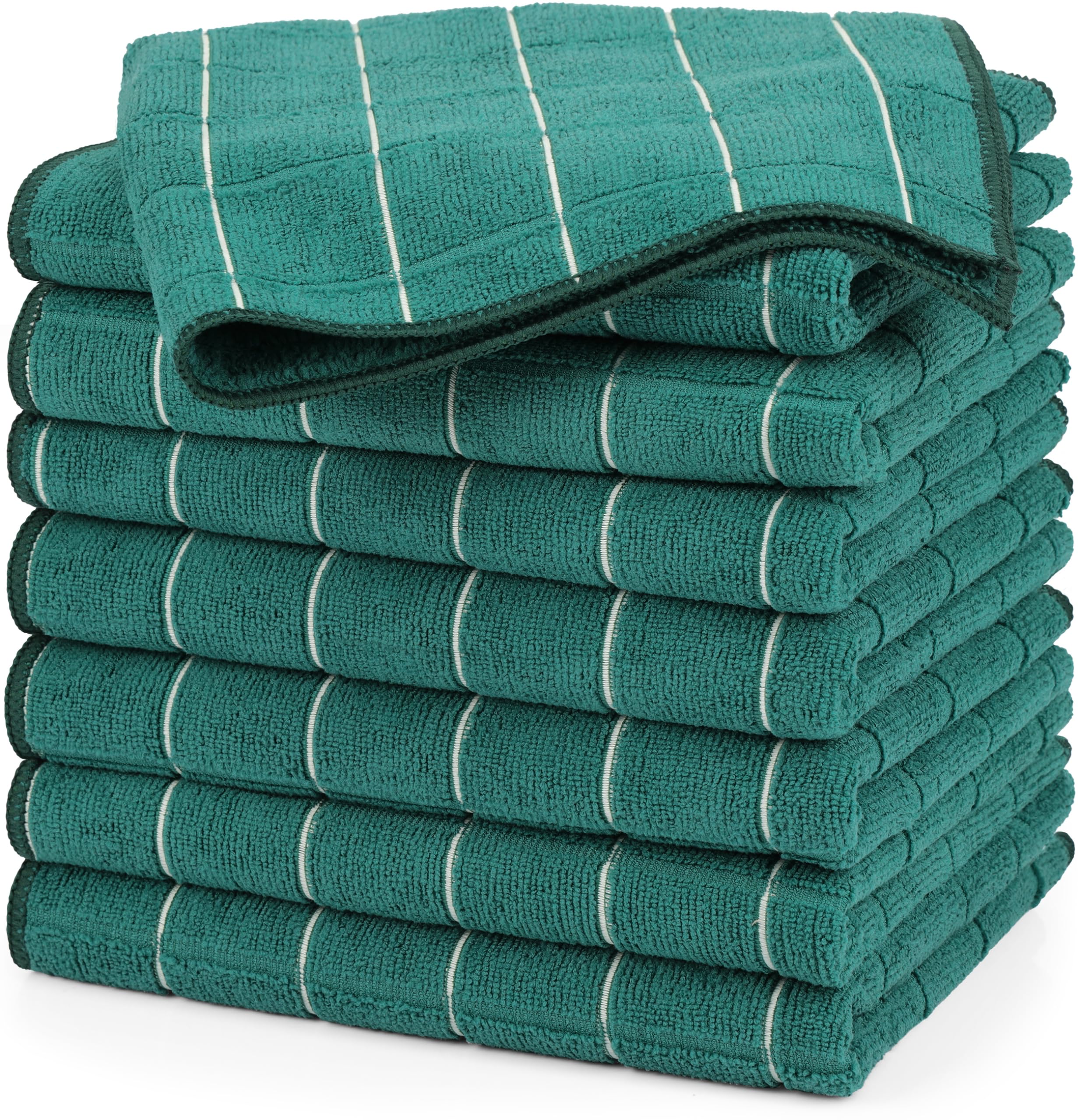 Amazon.com: Utopia Towels - Microfiber Kitchen Towels, Super Absorbent ...