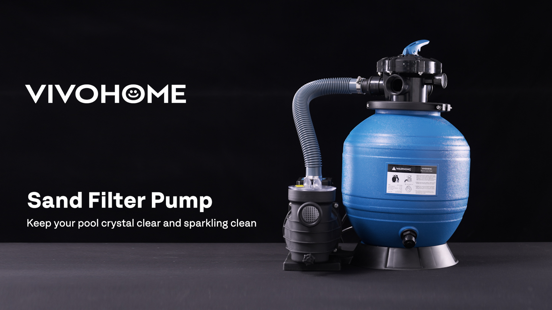 Watch VIVOHOME Sand Filter Pump with Timer for Above Ground Pool on ...