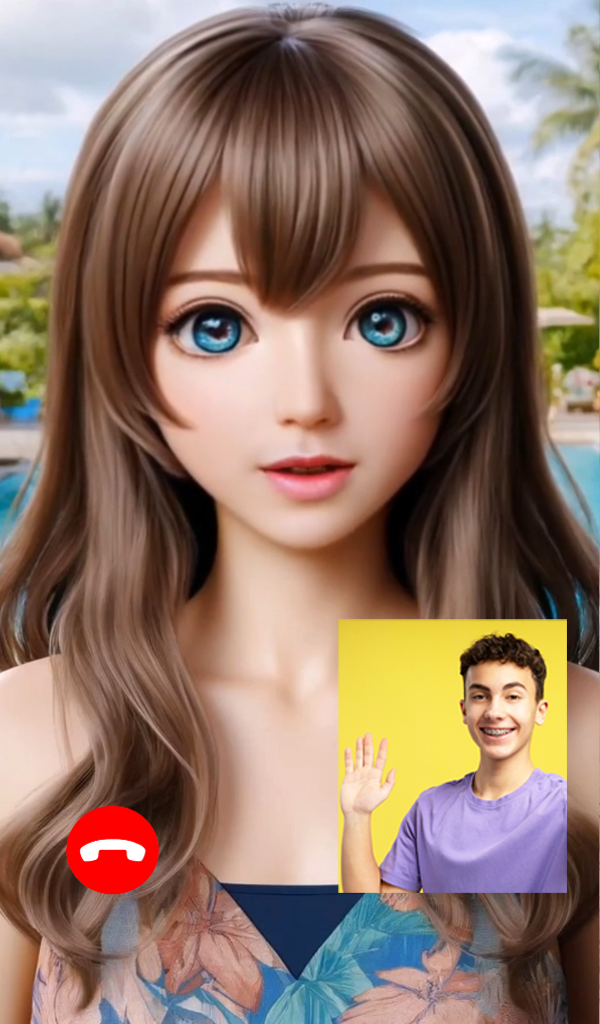 Anime Girlfriend Live Video Prank Call App - Fun & Interactive Virtual ...