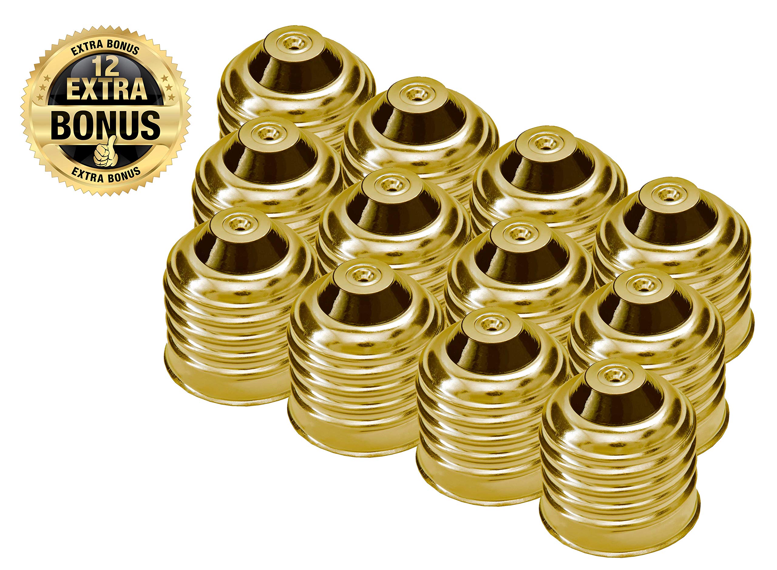 Fillable Light Bulb Containers, 24 Pack – Clear Plastic Candy Jars ...