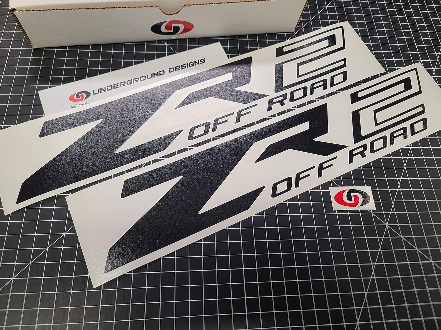 Amazon.com - ZR2 Off Road Racing Decals Bedside Hash Stripe Fender ...