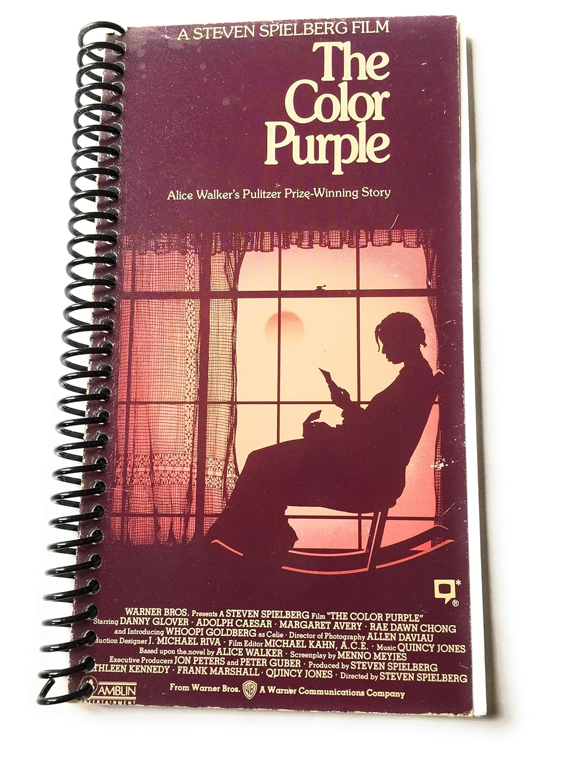Amazon.com: "The Color Purple" VHS Notebook : Office Products