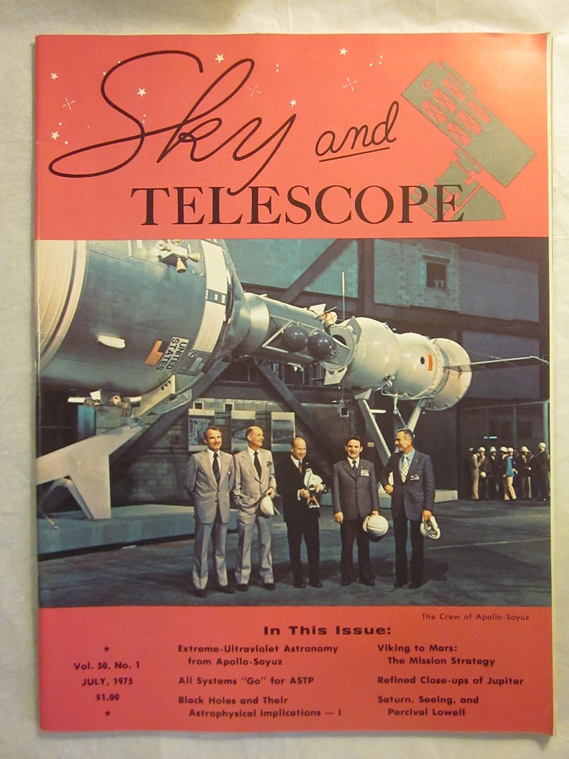 Sky & Telescope. Volume 50, Number 1, July 1975.: Joseph ( Editor ...