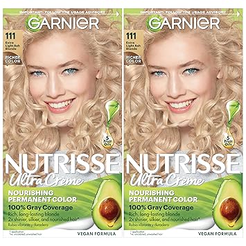 Amazon.com : Garnier Nutrisse Ultra Crème Hair Color, Permanent Hair ...