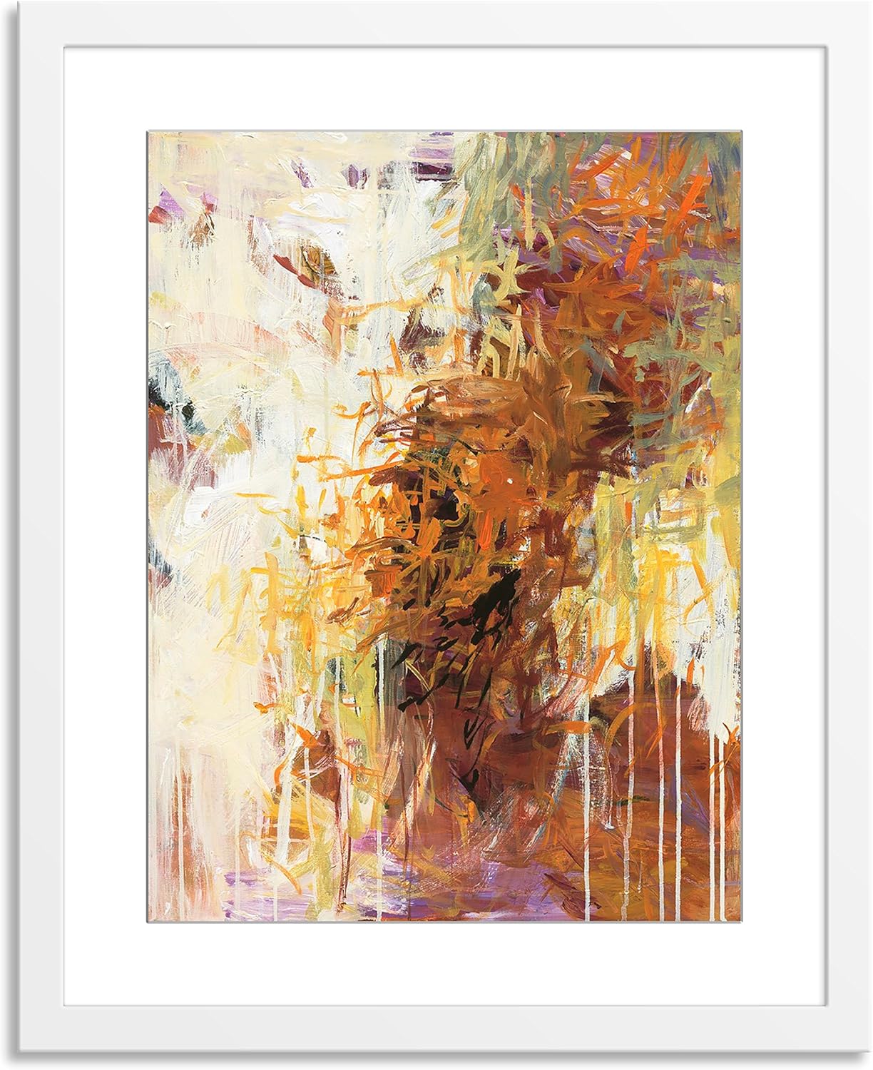 Amazon.com: Gallery Direct 'Exuberance II by Karen Silve' Artwork on ...