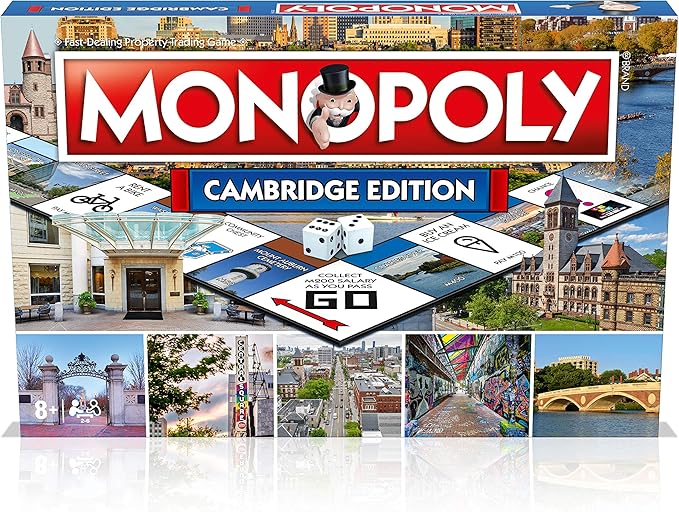 Amazon.com: Monopoly Board Game Massachusetts Edition: 2-6 Players ...