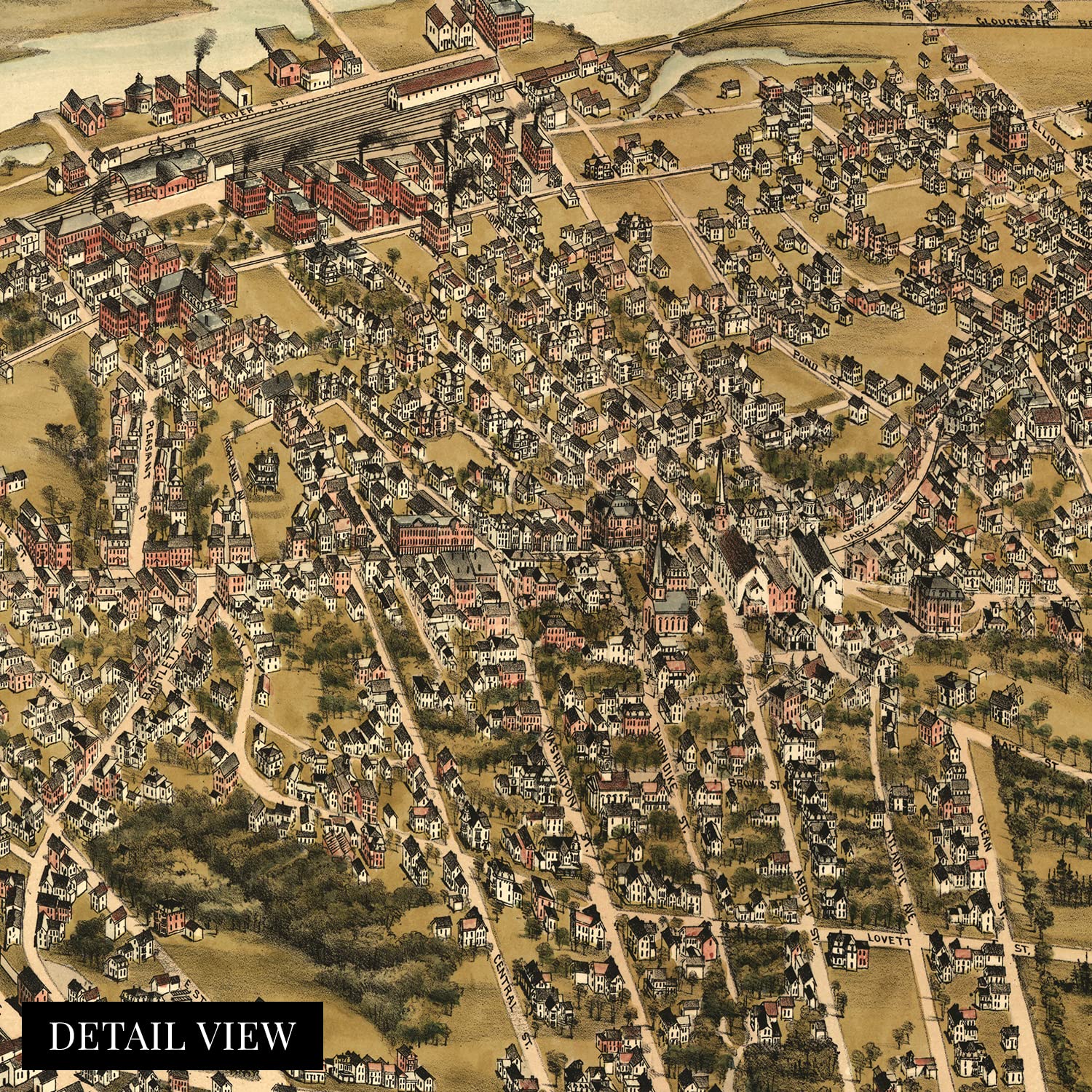 Map Of Location Of Beverly Ma