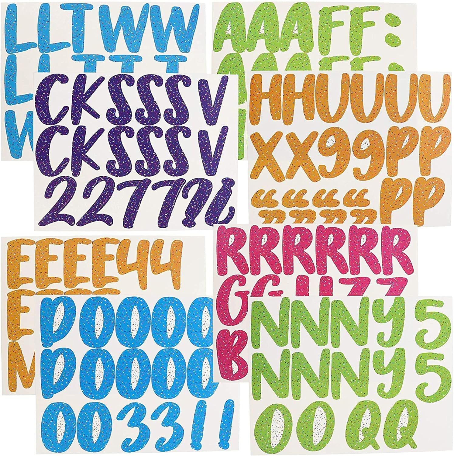 Bulletin Board Alphabet Letters and Numbers (146 Count) – BigaMart
