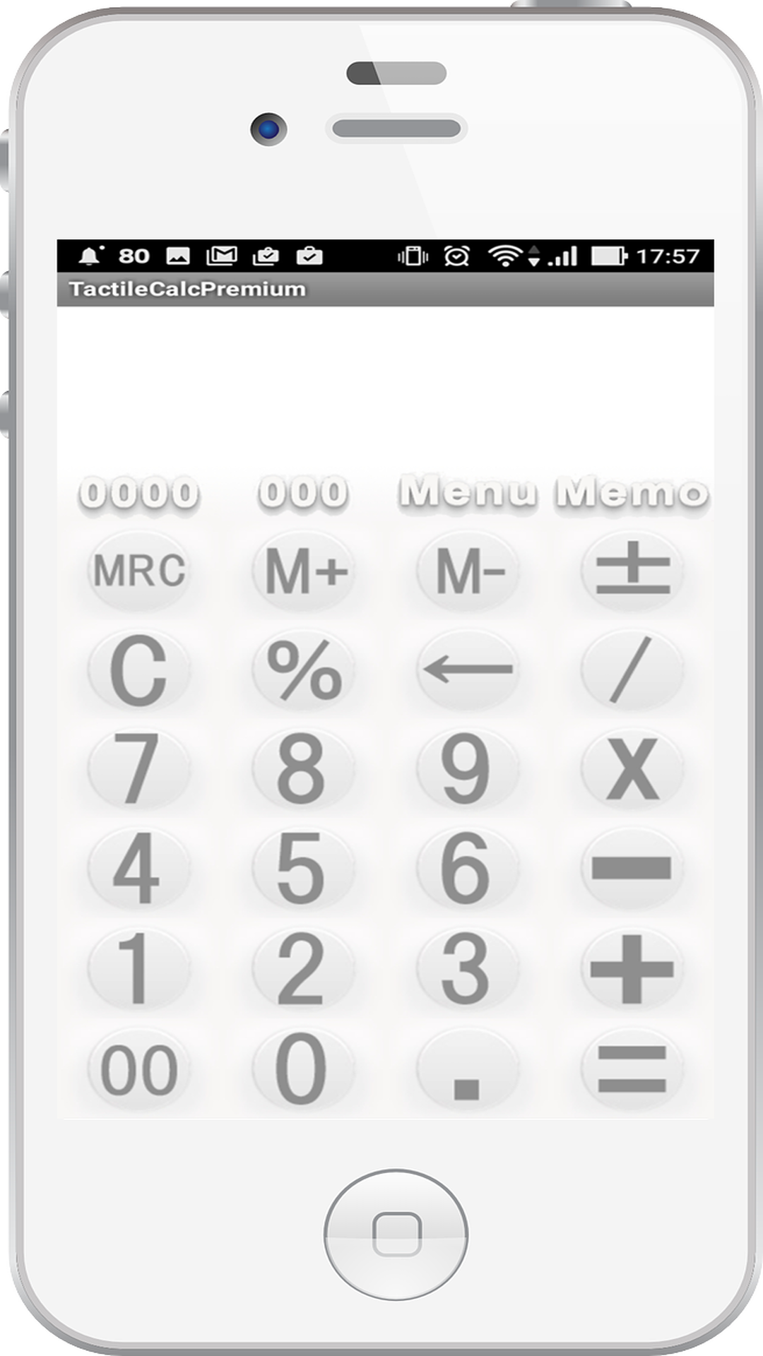 Tactile calculator Premium - App on Amazon Appstore