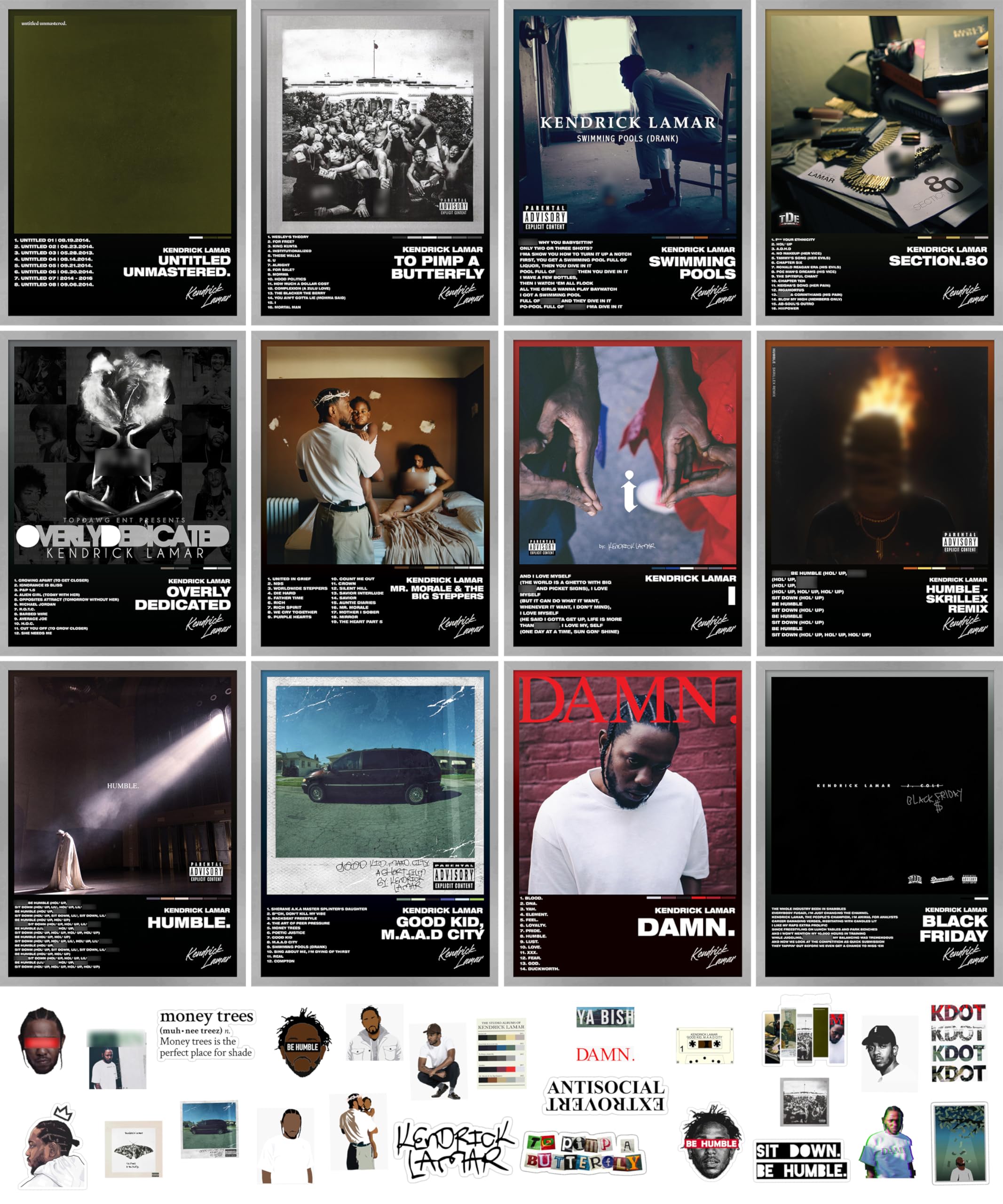 Buy Unique America 12 Pcs | s, Album Cover s, Music s, Album Covers For ...