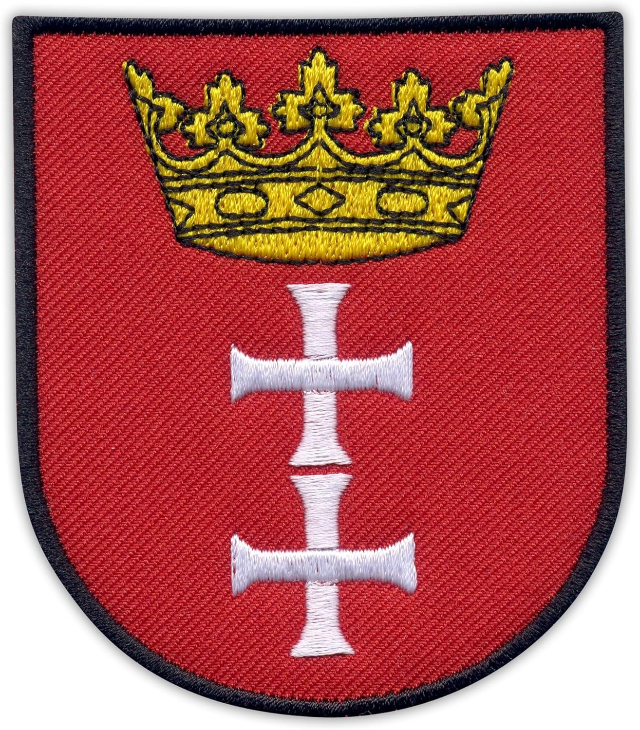 Amazon.com: Patchion Coat of arms of The City of Gdansk - Iron-on/Heat ...