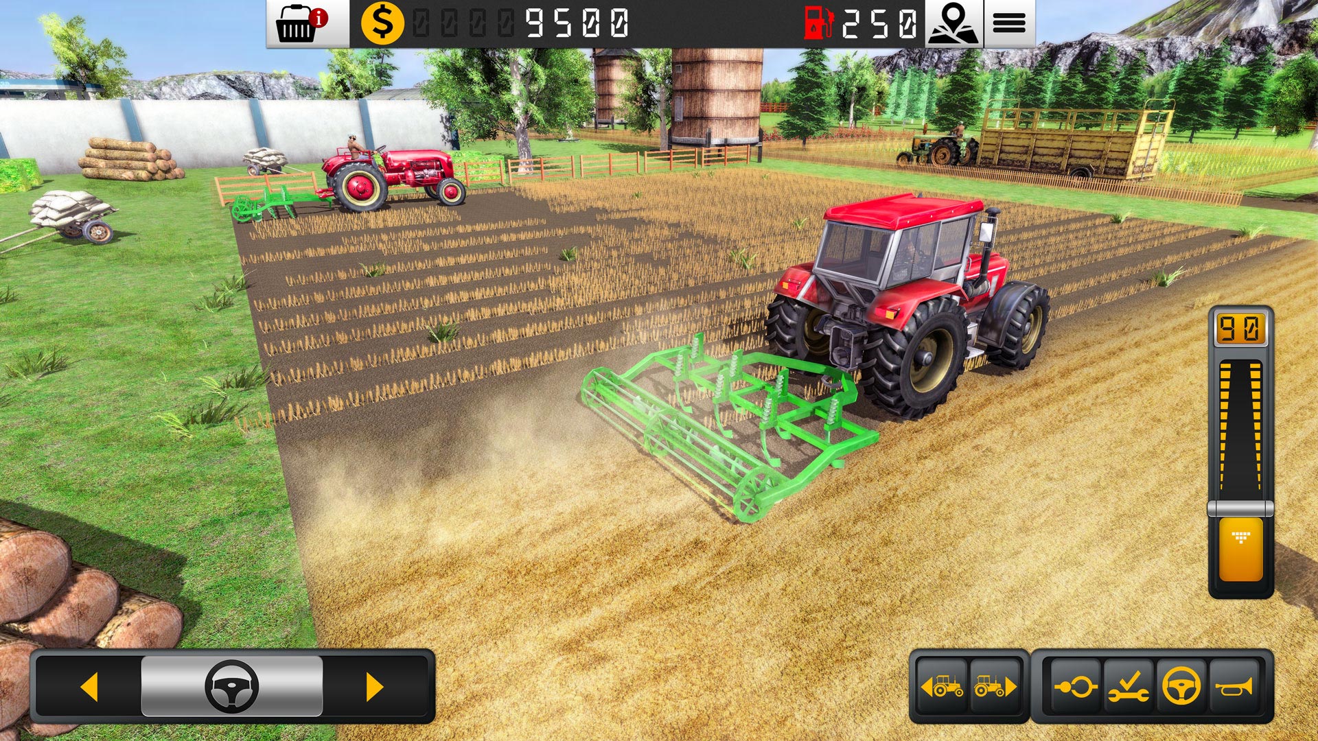 Tractor Driving Farming Games - Grand Farm Simulator 3D - Tractor Farming Games 20:Amazon.com ...