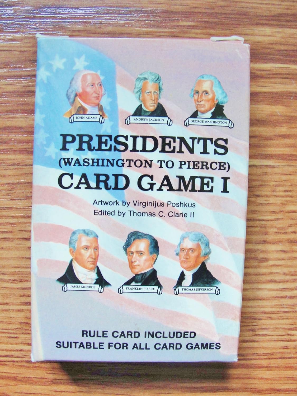 Presidents Card Game I: 9780880795296: Amazon.com: Books