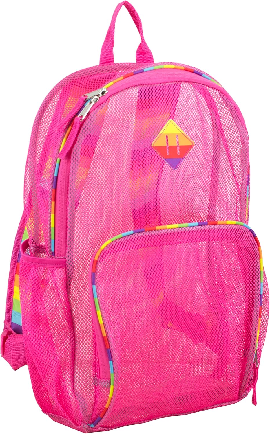 Amazon.com | Eastsport Diamond Mesh Backpack - Pink | Casual Daypacks