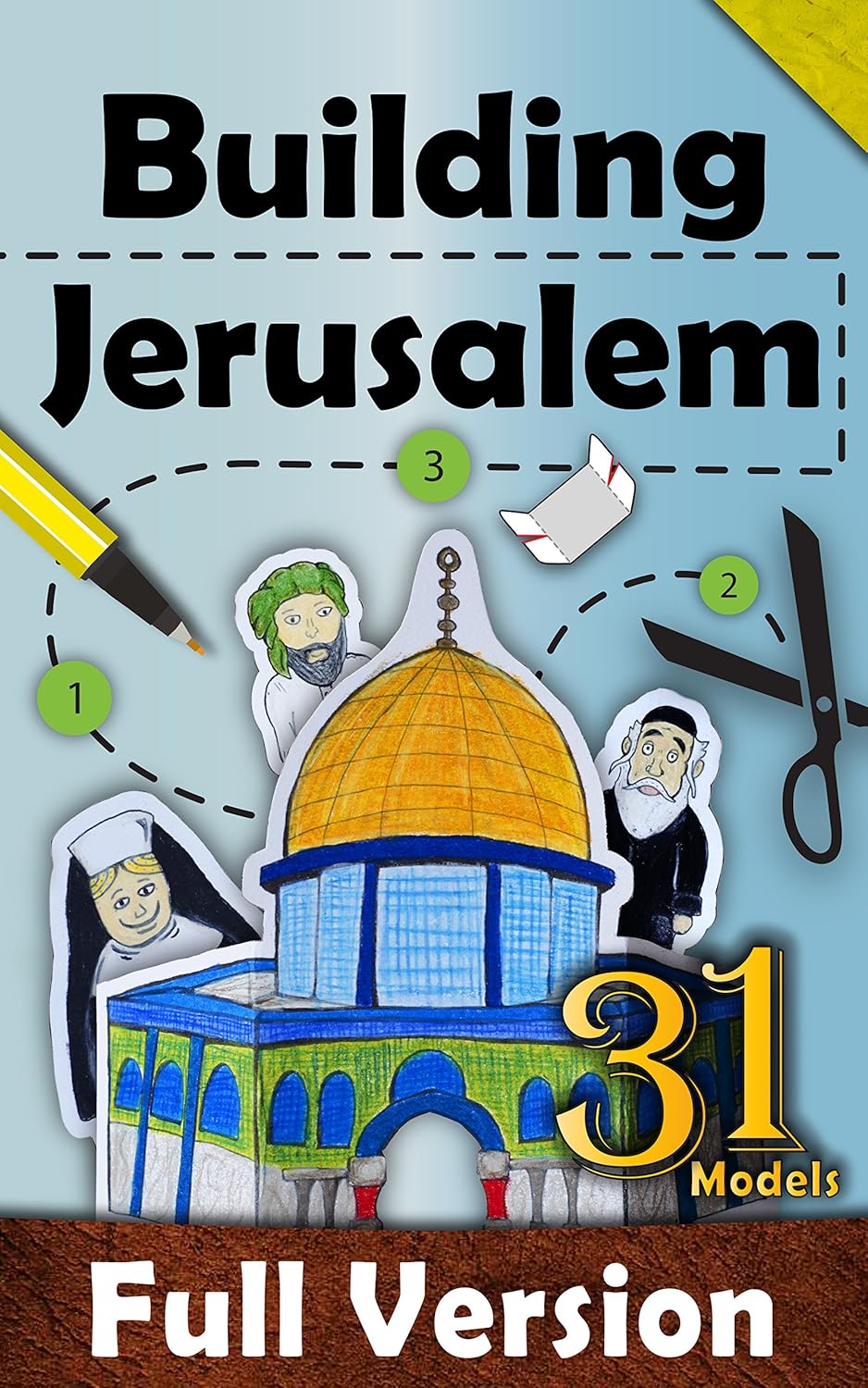 Building Jerusalem: 31 printable paper craft models from Jerusalem for ...