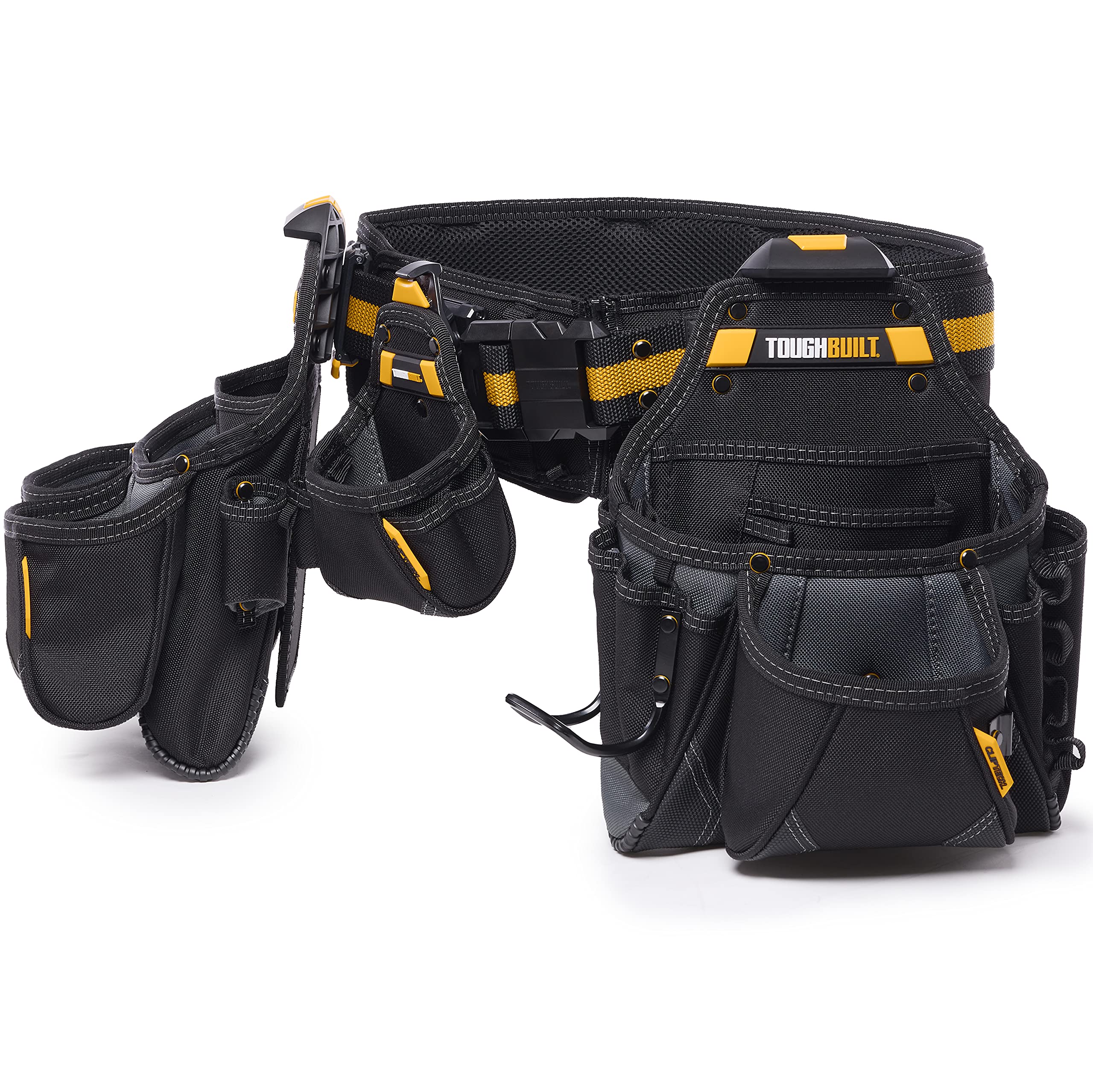 Snapklik.com : ToughBuilt - 4-piece Contractor Tool Belt Set - Heavy ...