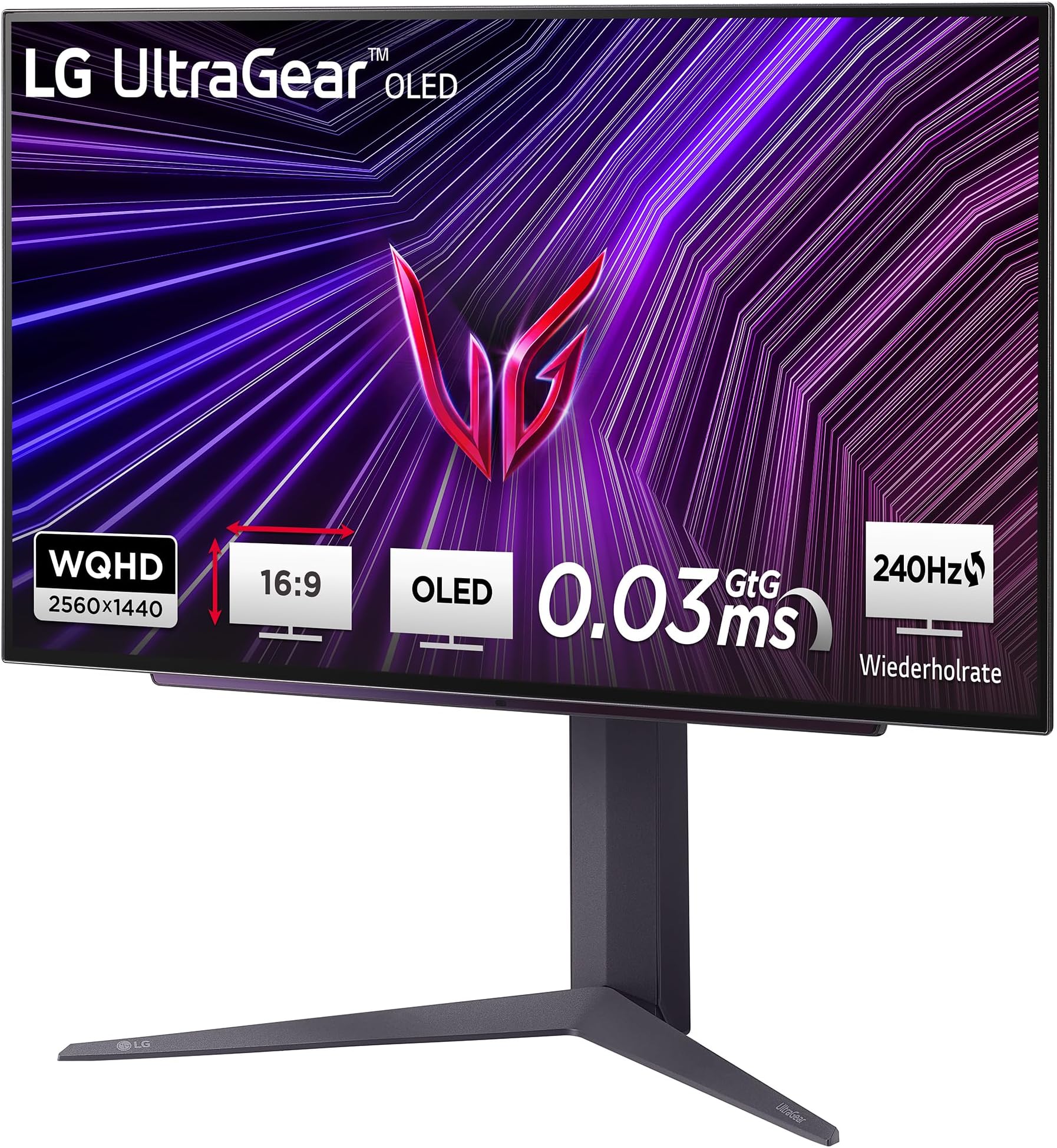 AOC Agon PRO AG276QZD2-27 Zoll QHD OLED Monitor, 240 Hz, 0,03 ms GtG ...