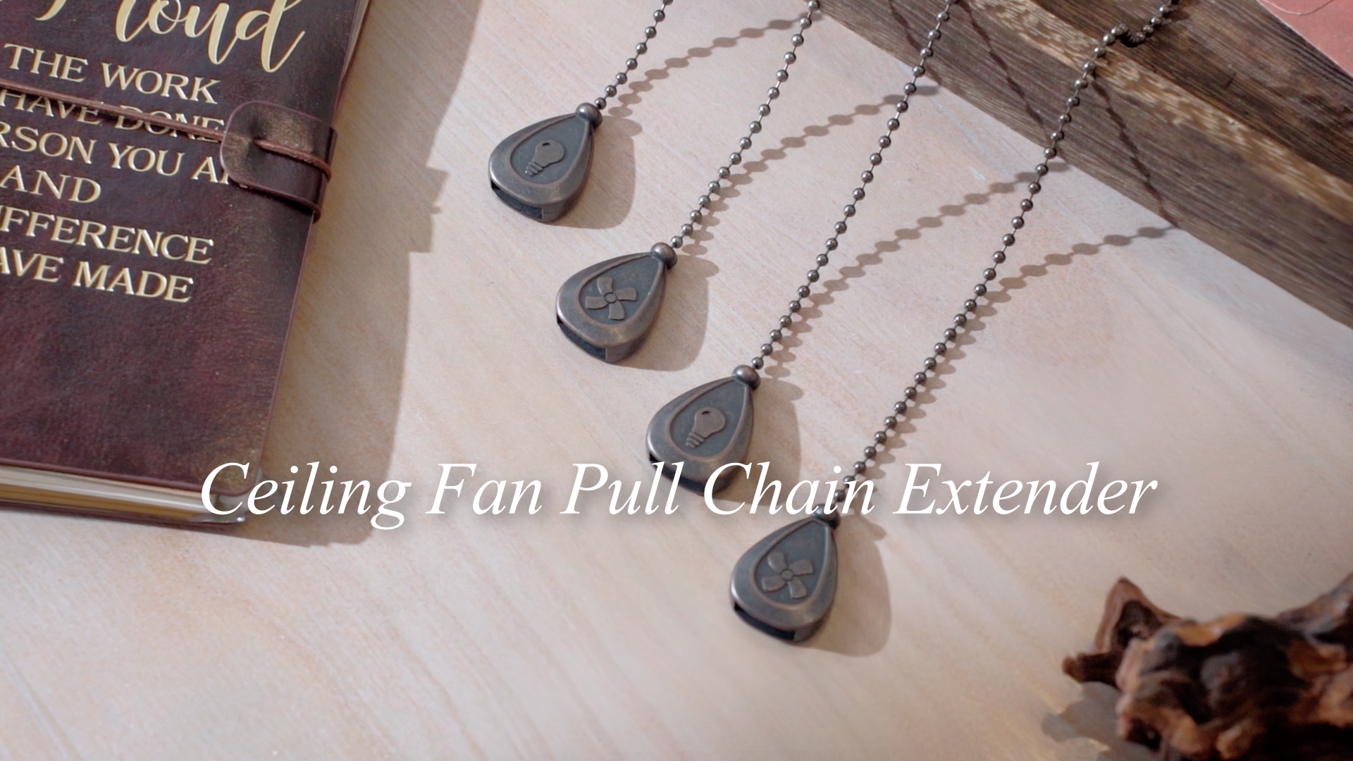 Black Ceiling Fan Chain Extensions