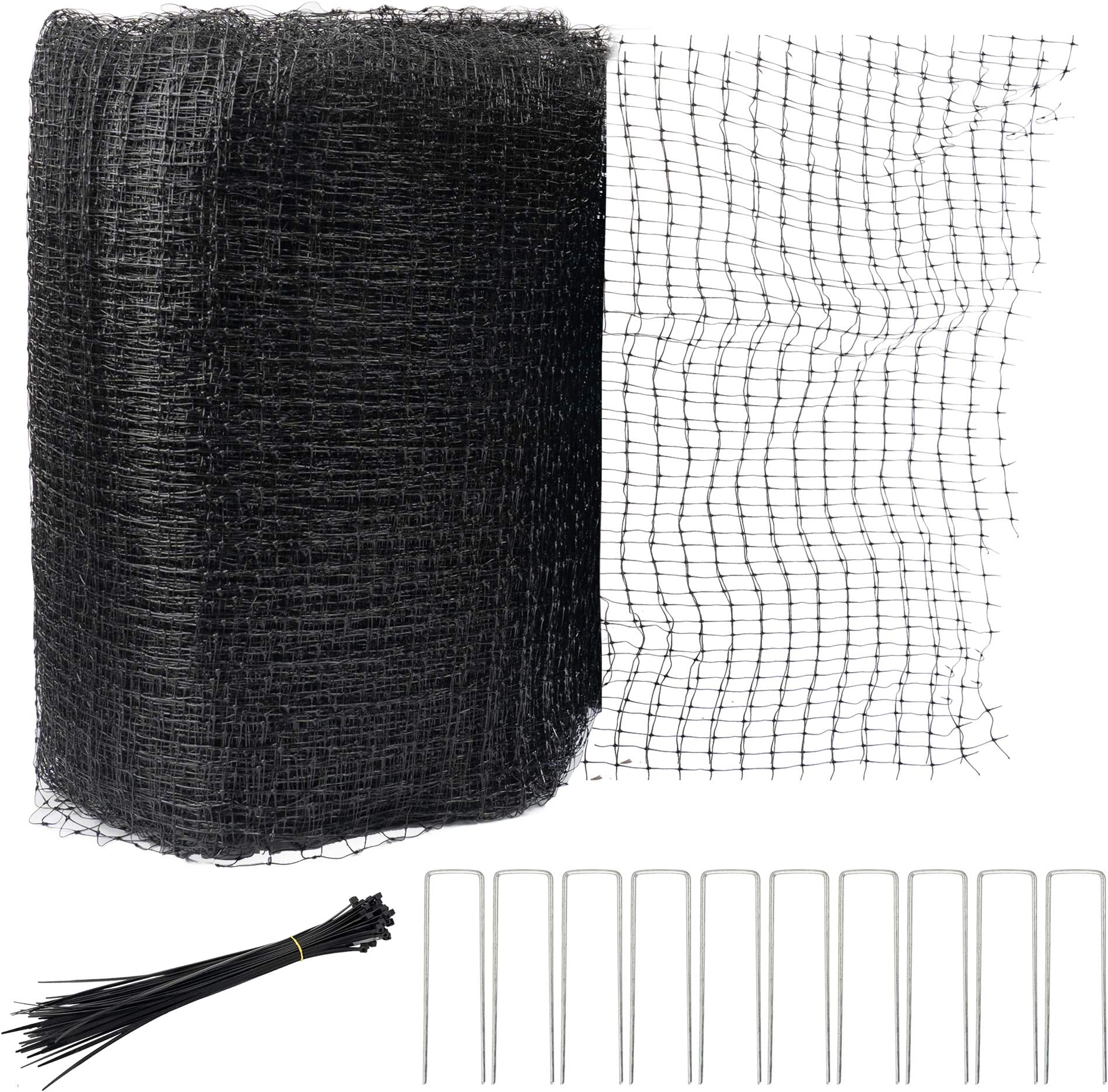 Amazon.com : 33-Ft x 6.5 Ft Garden Plant Netting Protect Against ...