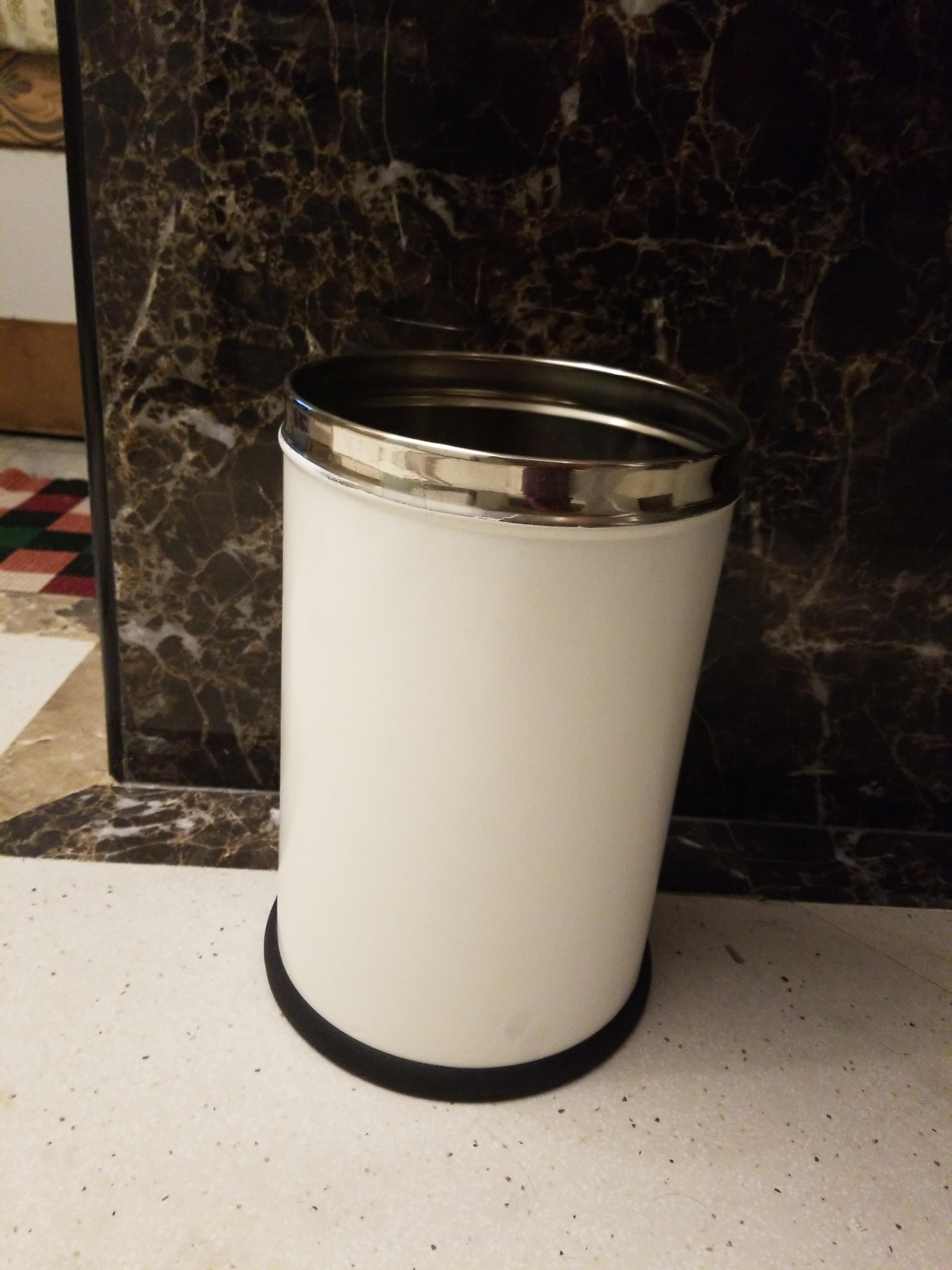 Add Soul Affluent Collection Stainless Steel Open-Top Large Dustbin ...