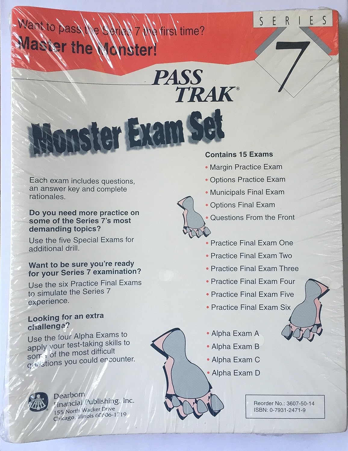 Pass Trak Monster Exam Set Series 7: Dearborn Financial Publishing ...