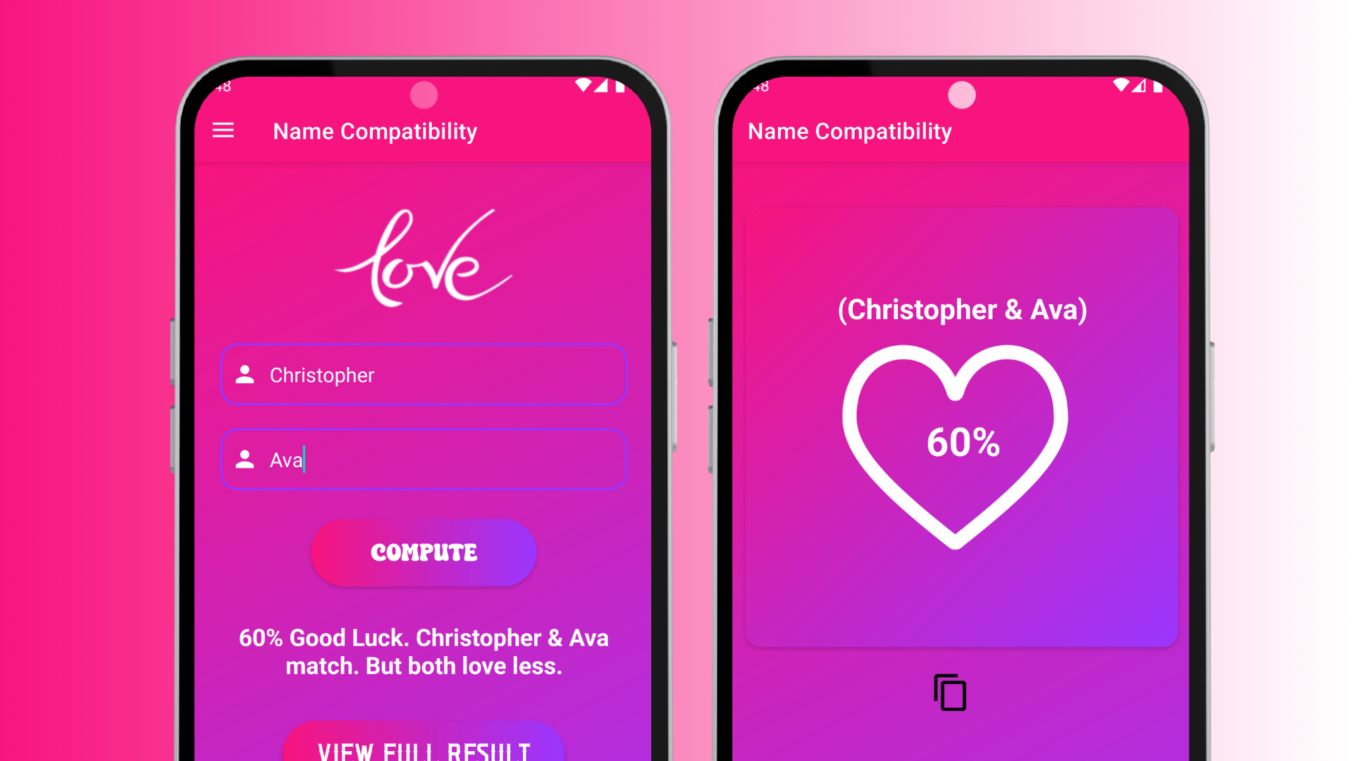 Name Compatibility - Love Test-Amazonアプリストアのアプリ