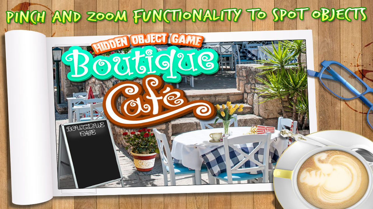 #22 - Boutique Cafe - New Free Hidden Object Games - App on Amazon Appstore
