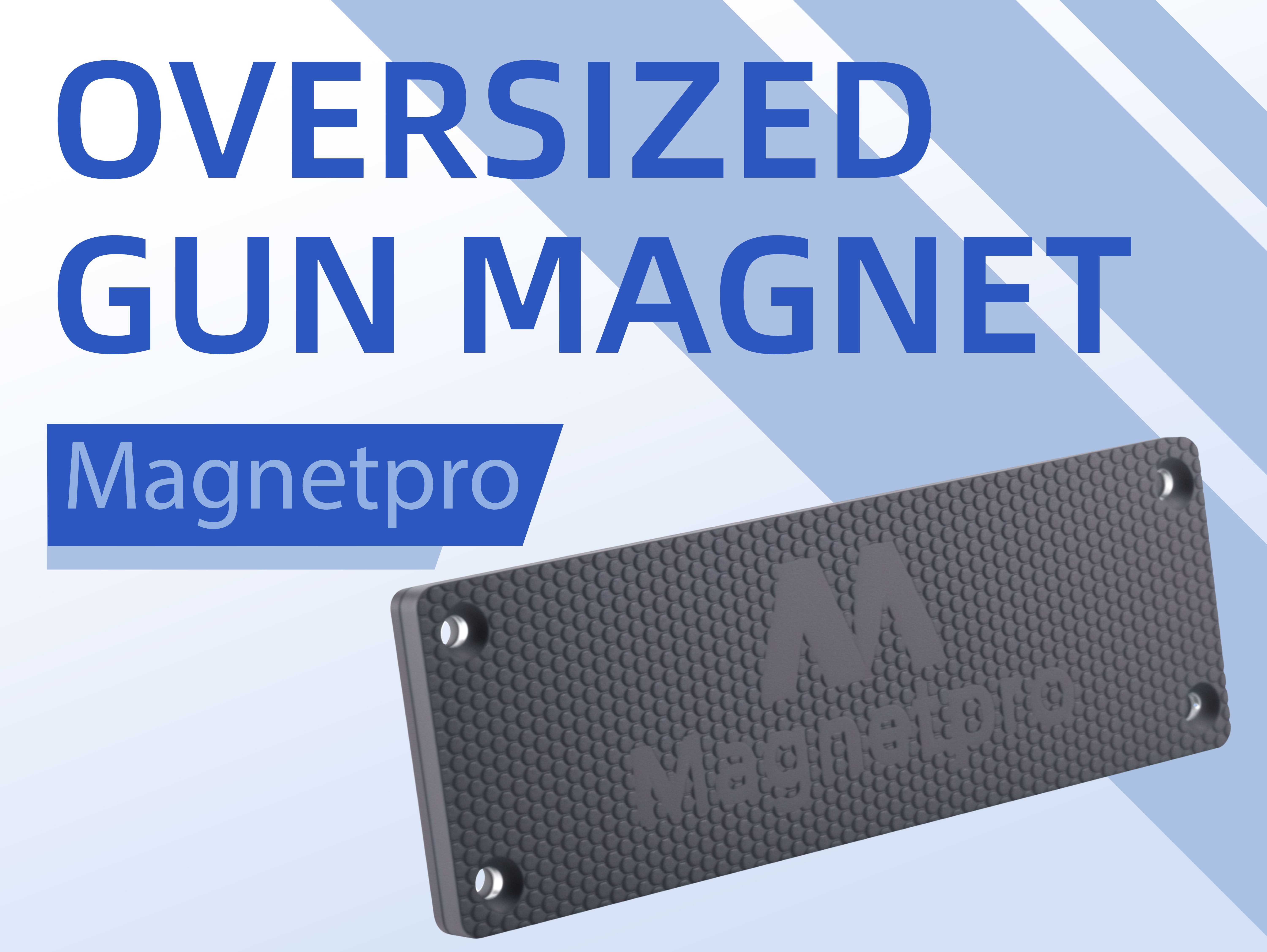 Under Dash Magnetic Gun Mount For Car Tactical Quick Draw Gun Magnet ...