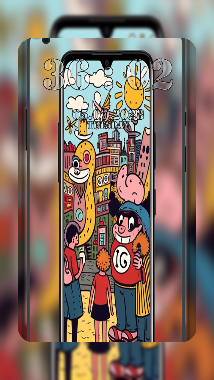 Cartoon Wallpapers - Fun Animated HD 4K Live Backgrounds - App on ...
