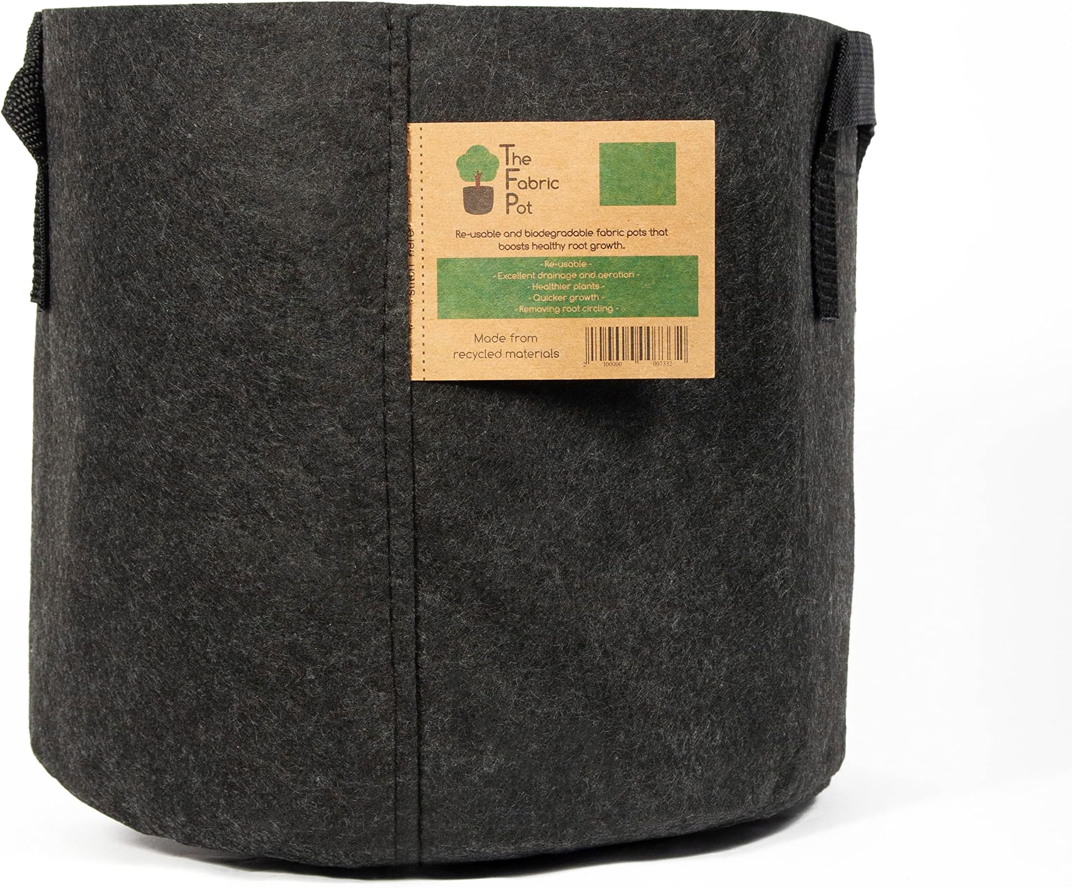 Other Hydroponics Fabric Pot Breathable Pots Container Grow Bag Plant ...