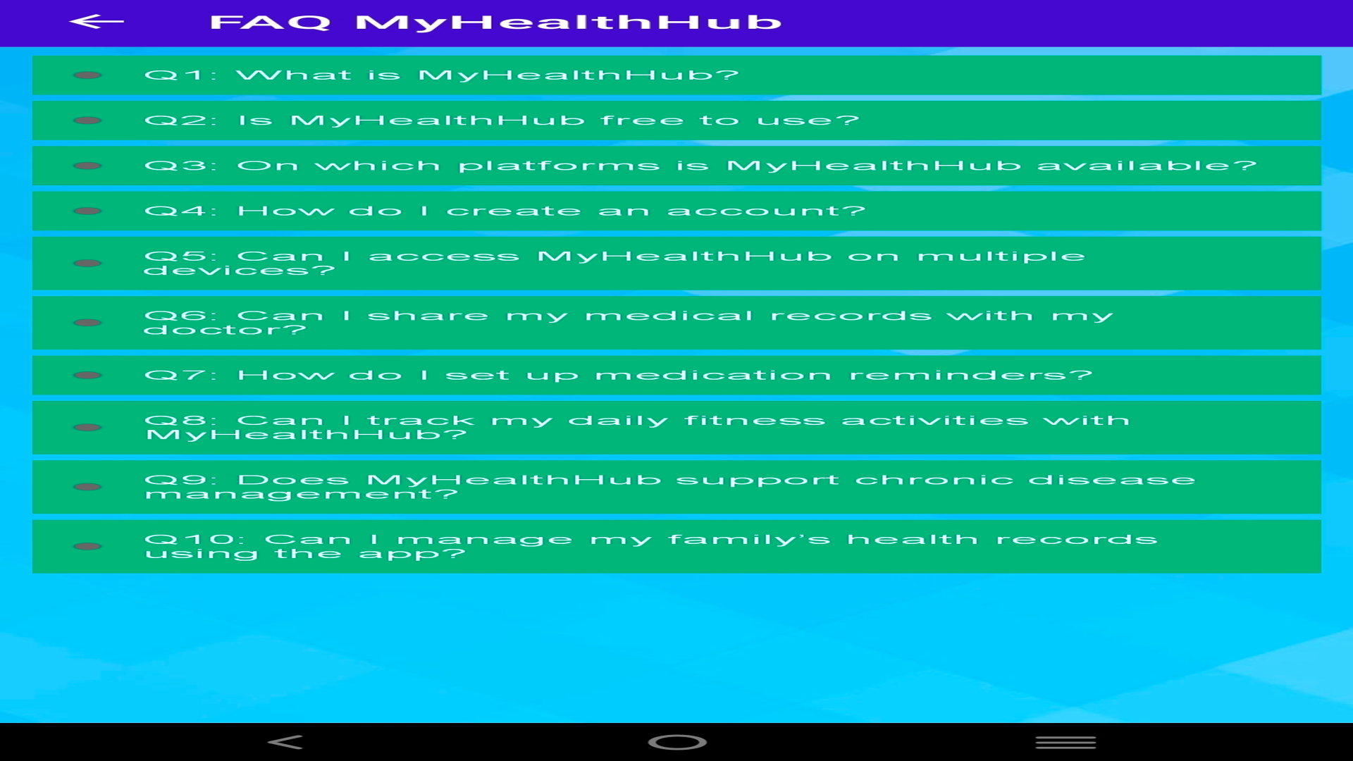 MyHealthHub - App on Amazon Appstore