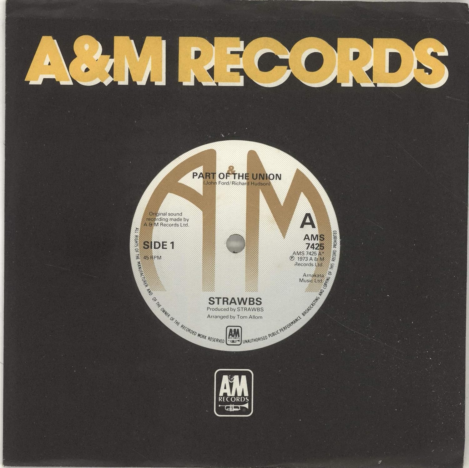 Amazon.com: Part Of The Union: CDs & Vinyl