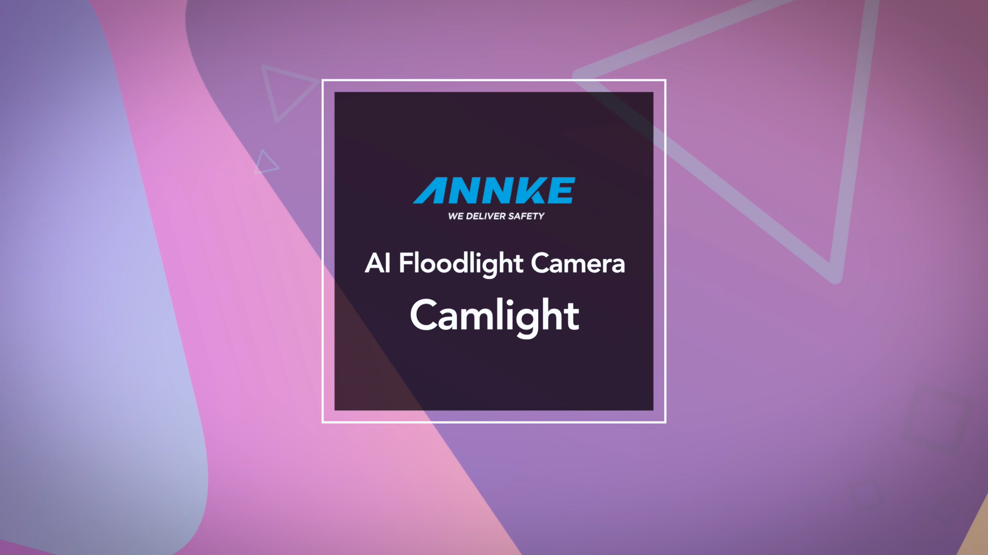 Watch ANNKE AI Floodlight Camera 1080P Smart WiFi Home Security System ...
