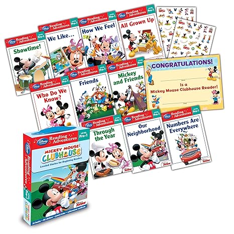 Amazon.com: Mickey Mouse Clubhouse: Reading Adventures Mickey Mouse ...