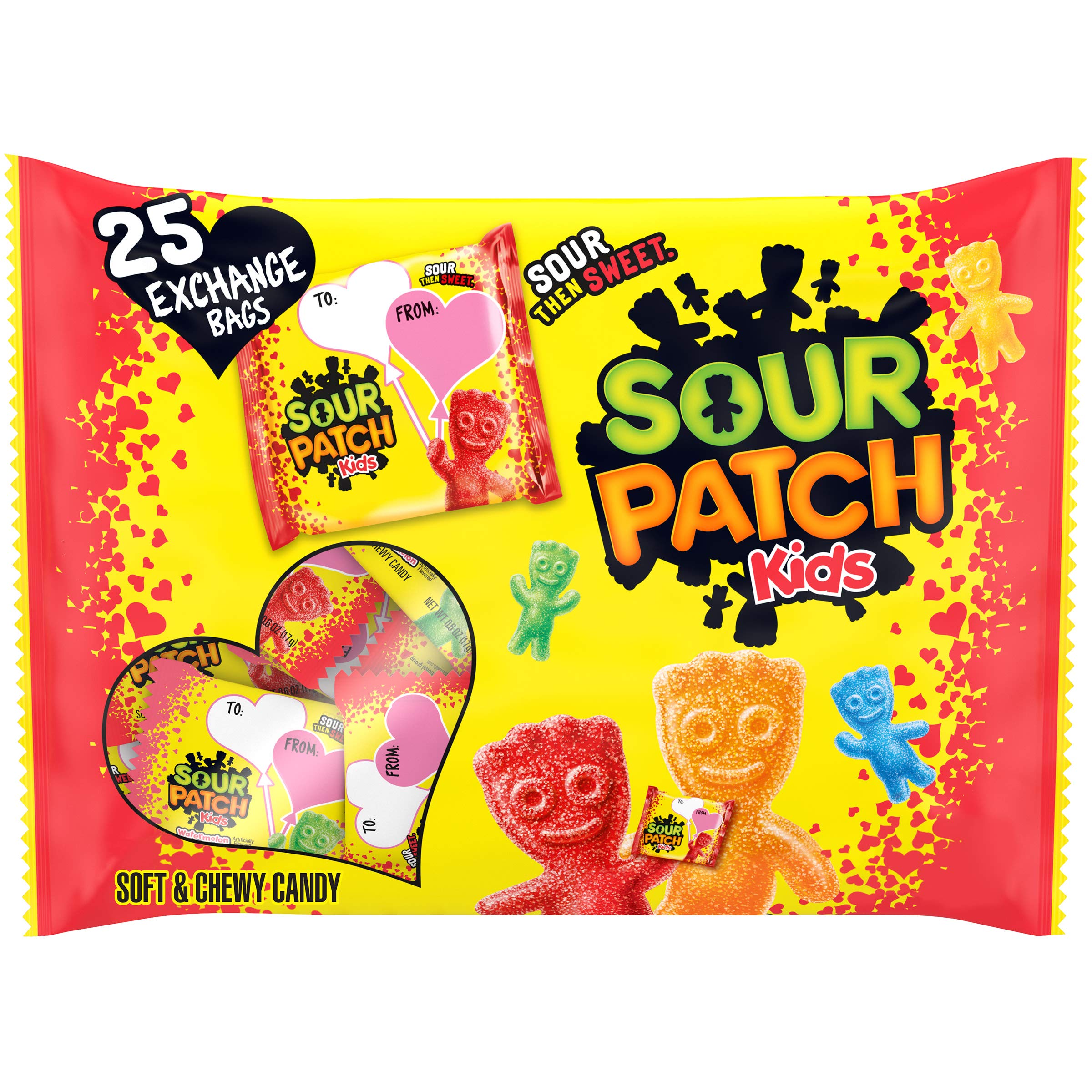Snapklik.com : SOUR PATCH KIDS Candy, Original Flavor, Valentines Day ...