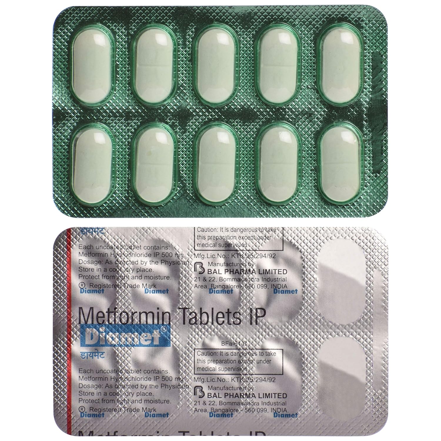 Diamet - Strip of 10 Tablets : Amazon.in: Health & Personal Care