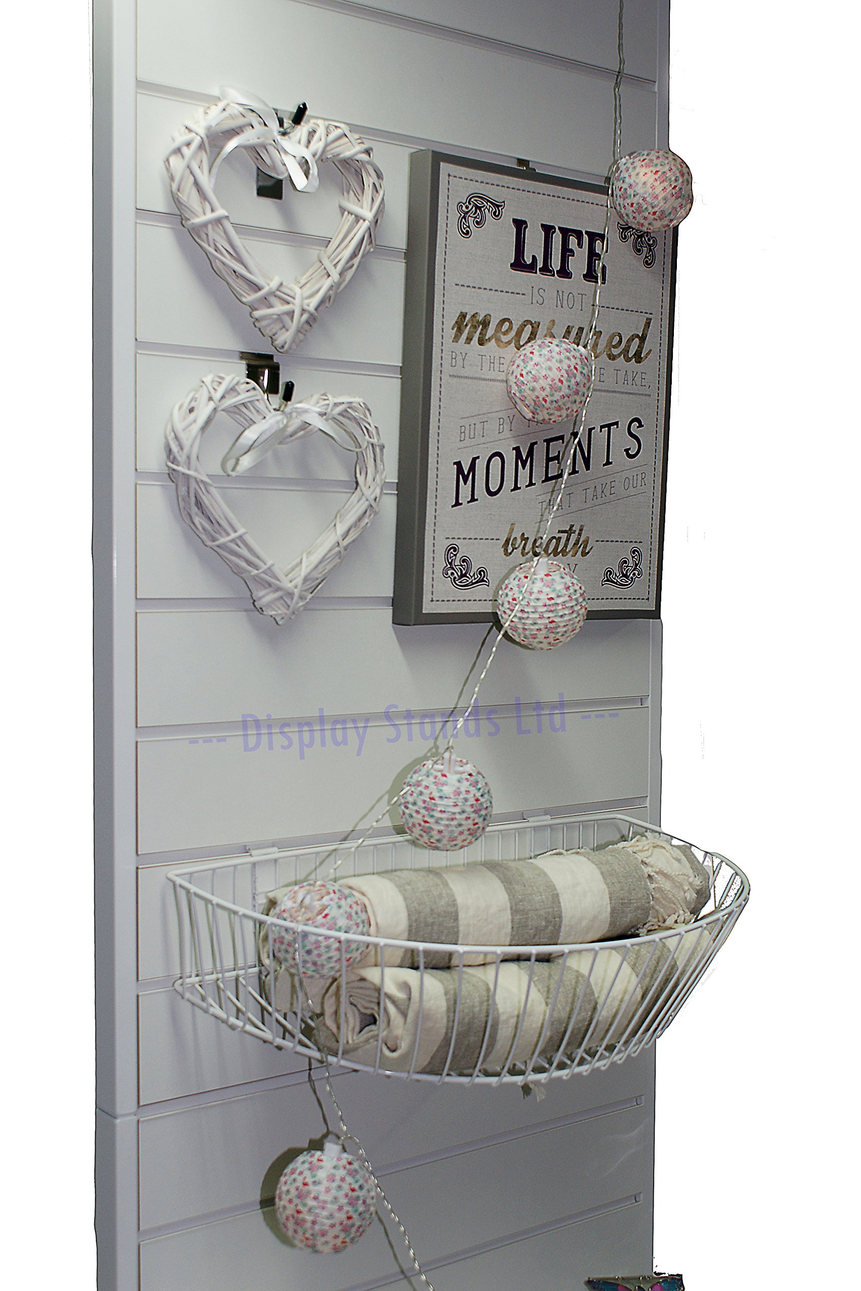 Free Standing Slatwall Display Walls Freestanding Slat Wall 2400H X
