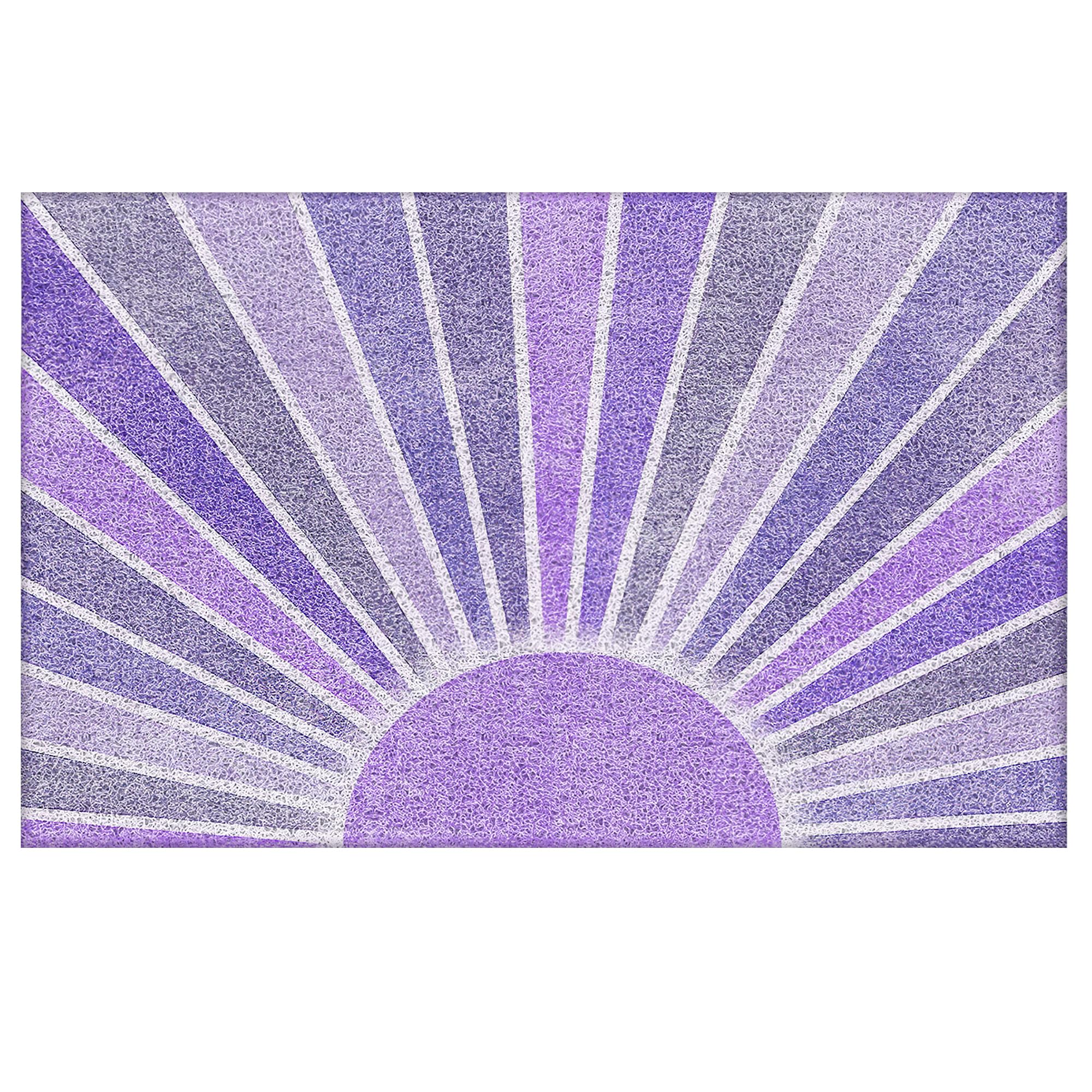 Amazon.com: Supwhd Light Purple Boho Door Mat, Purple Outdoor Door Mat ...