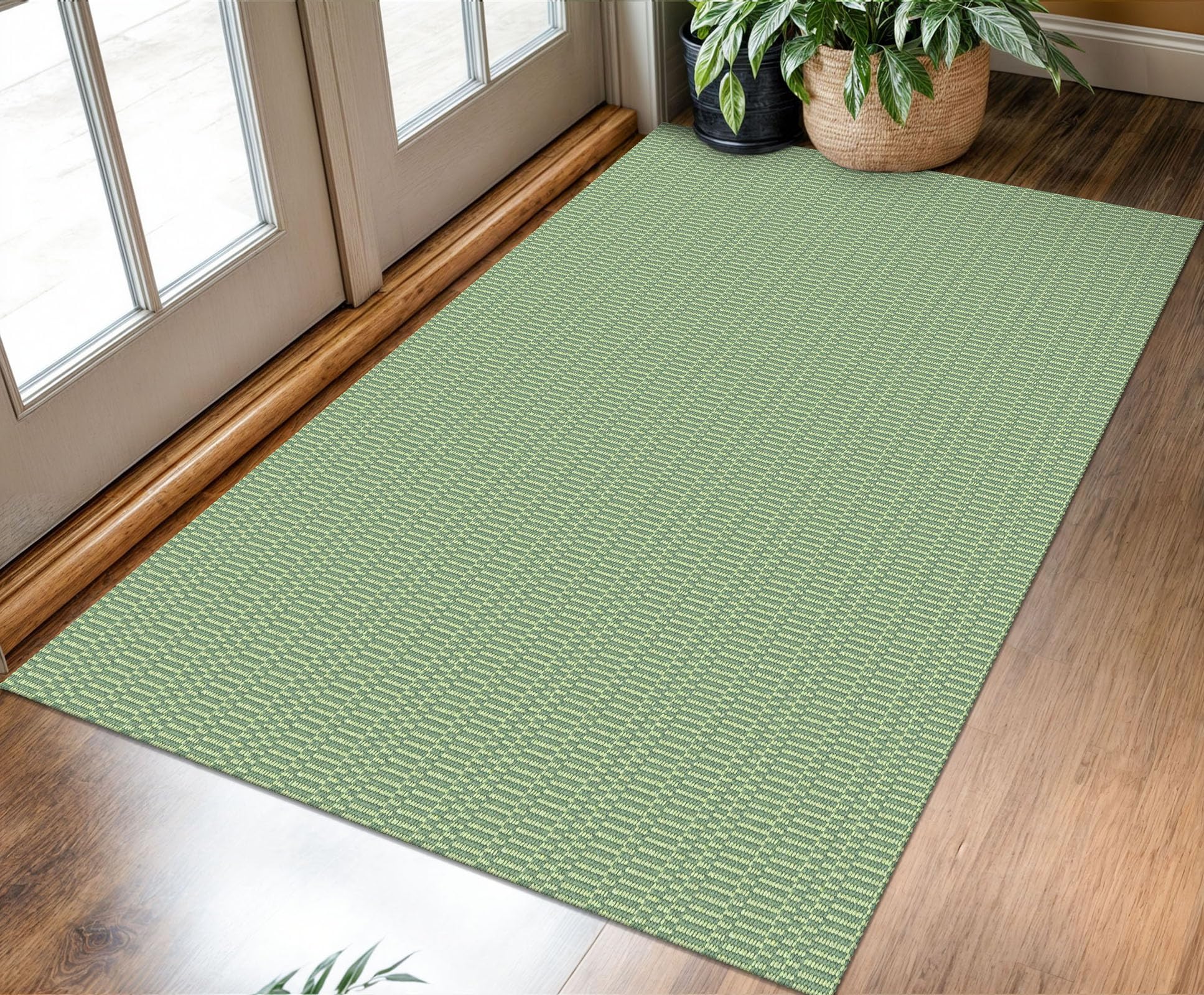 Amazon.com: KOZYFLY Washable Entryway Rug 3x5 Ft Area Rugs Cotton ...