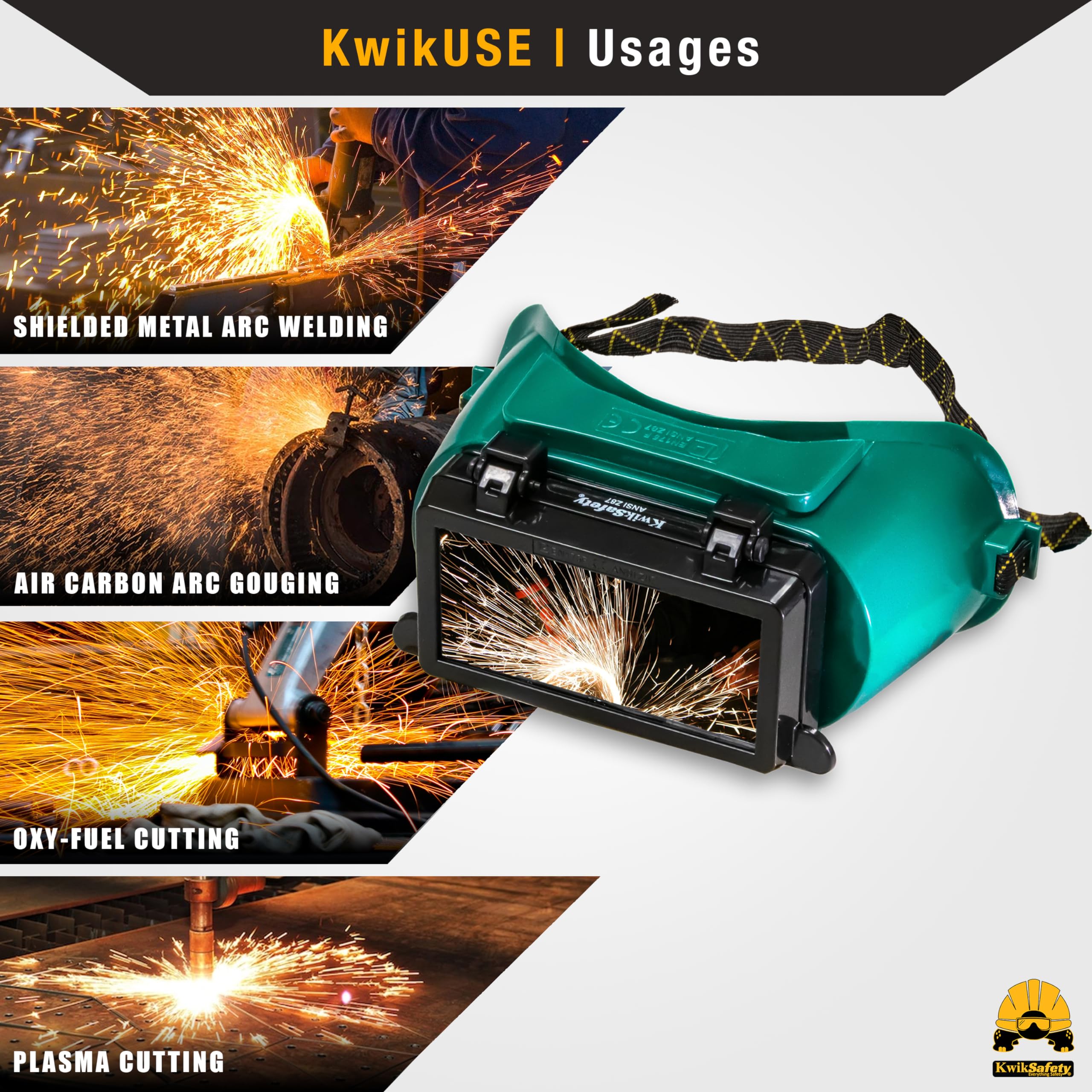 Snapklik.com : Charlotte, NC - EAGLE EYES Welding Goggles Flip-Up ANTI ...