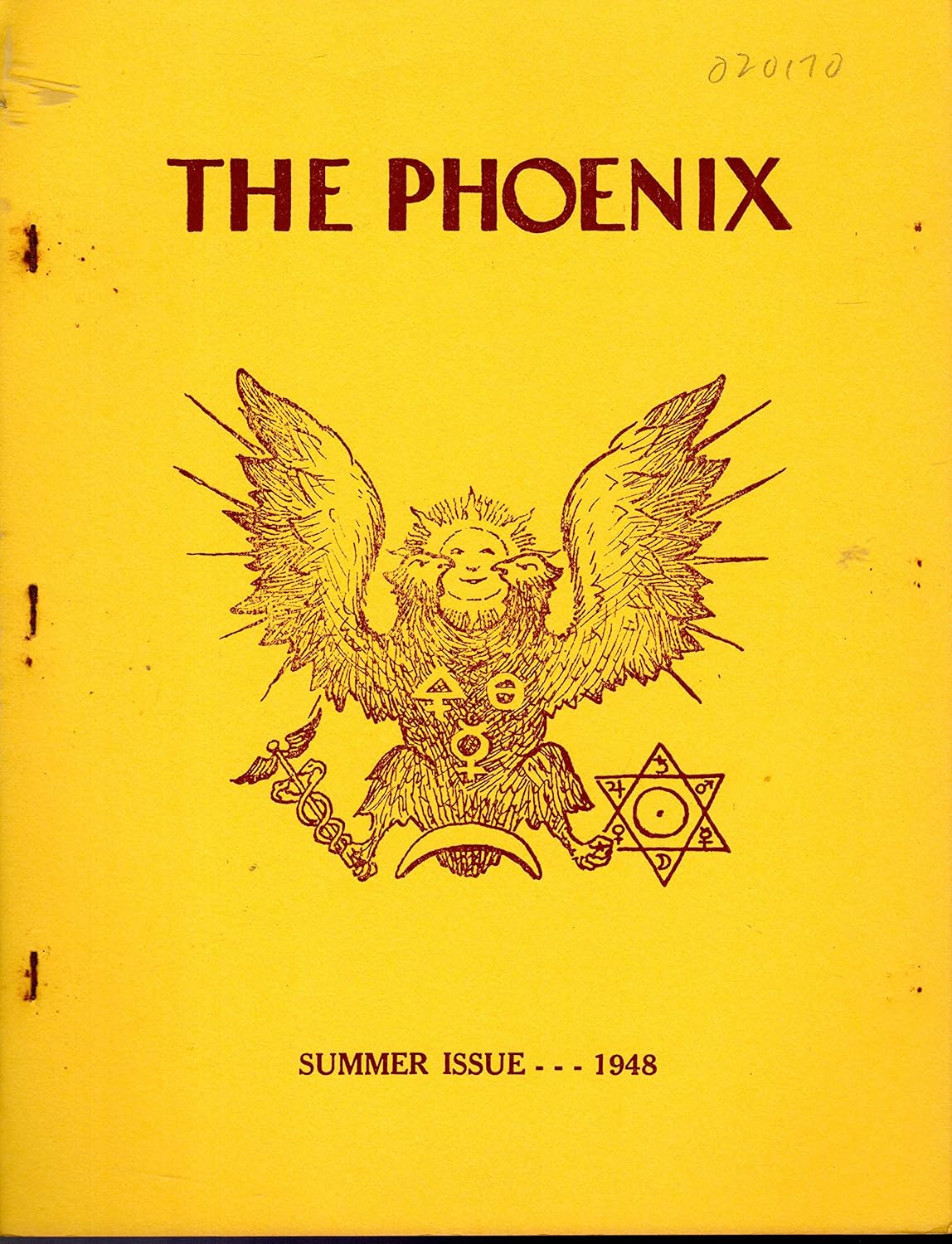 The Phoenix: Summer Issue, 1948: Noyes, Frank E.; Hooker, Alan D ...