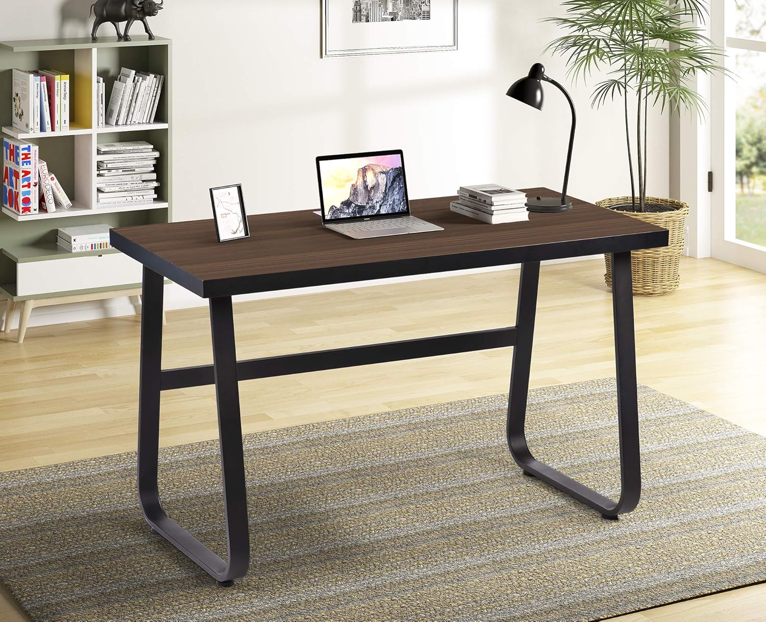 Amazon.com: Merax Home Office Computer Desk Table (Espresso) : Home ...